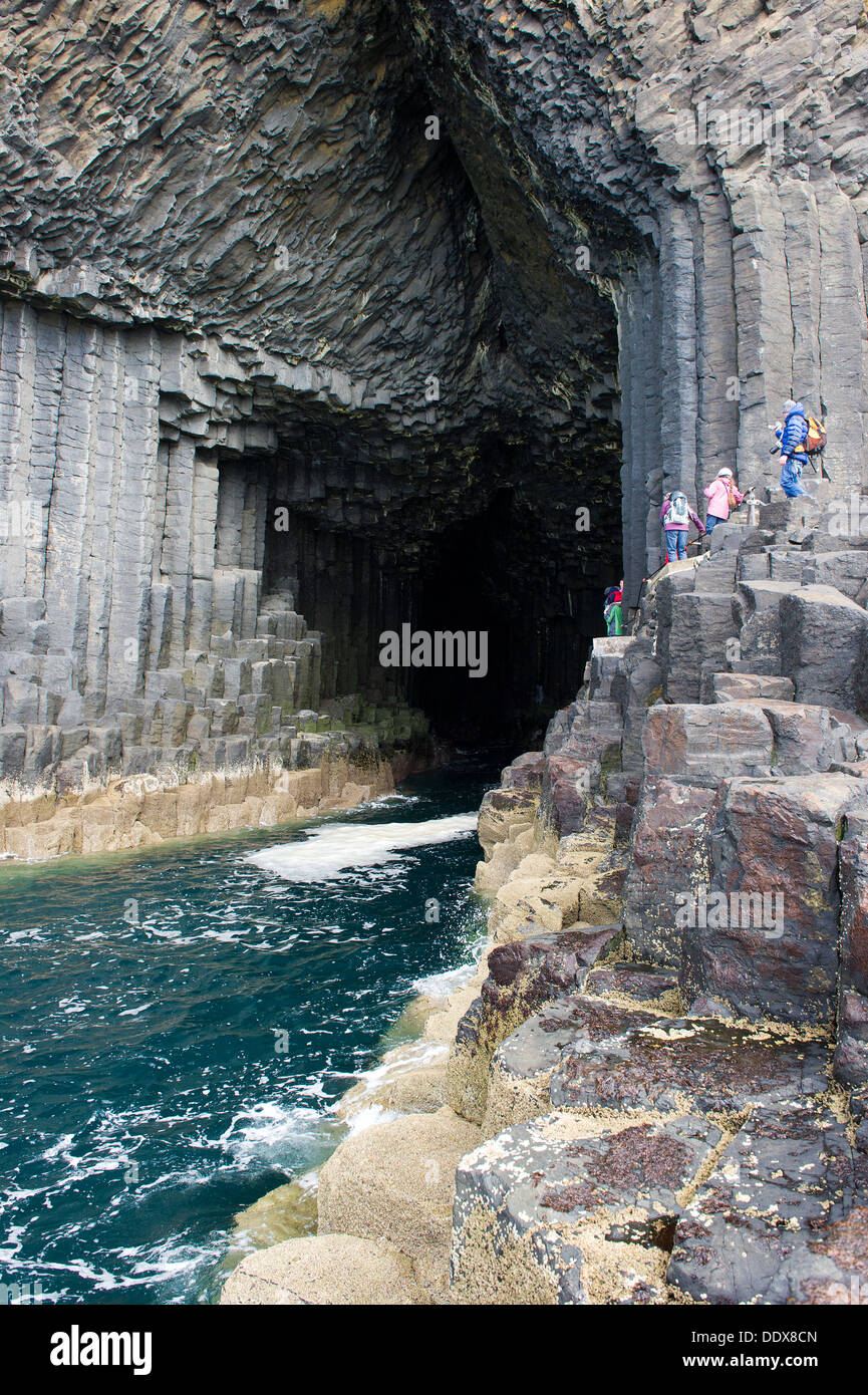 Staffa Fingals Cave Stock Photo - Alamy