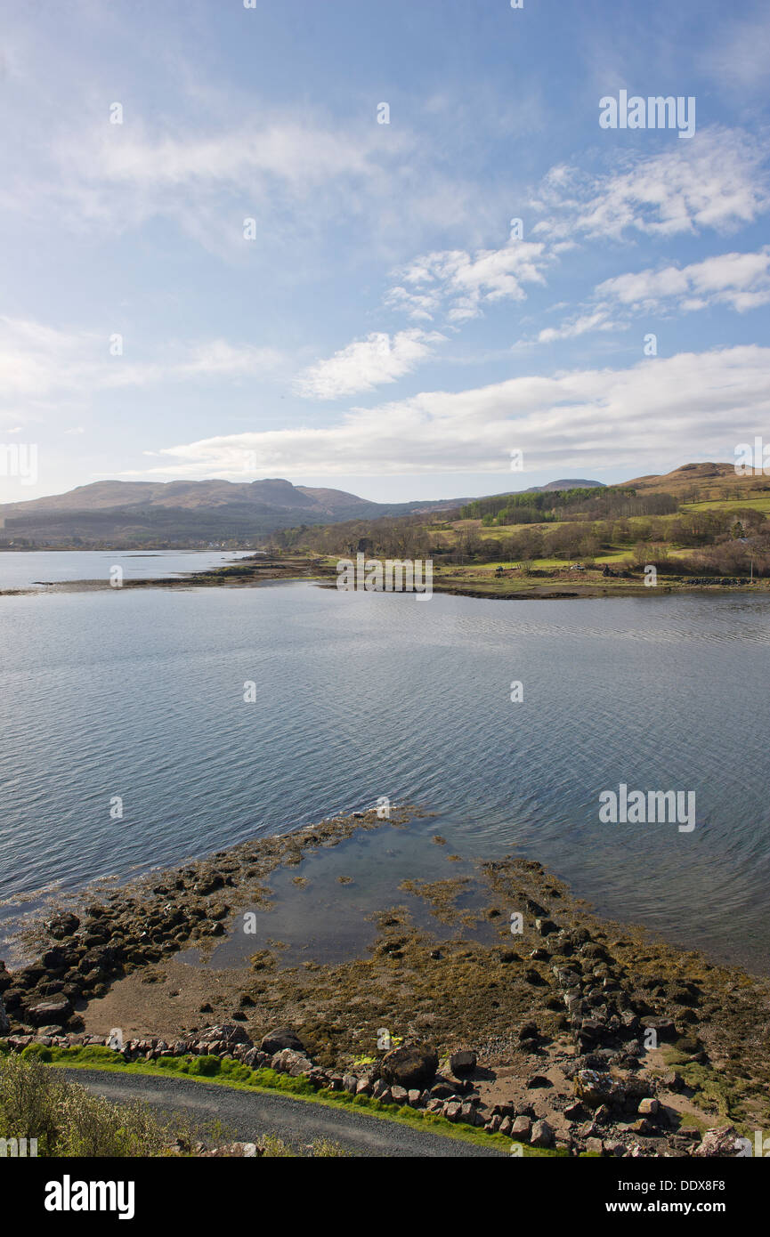 Aros Castle on the Isle of Mull Stock Photo - Alamy
