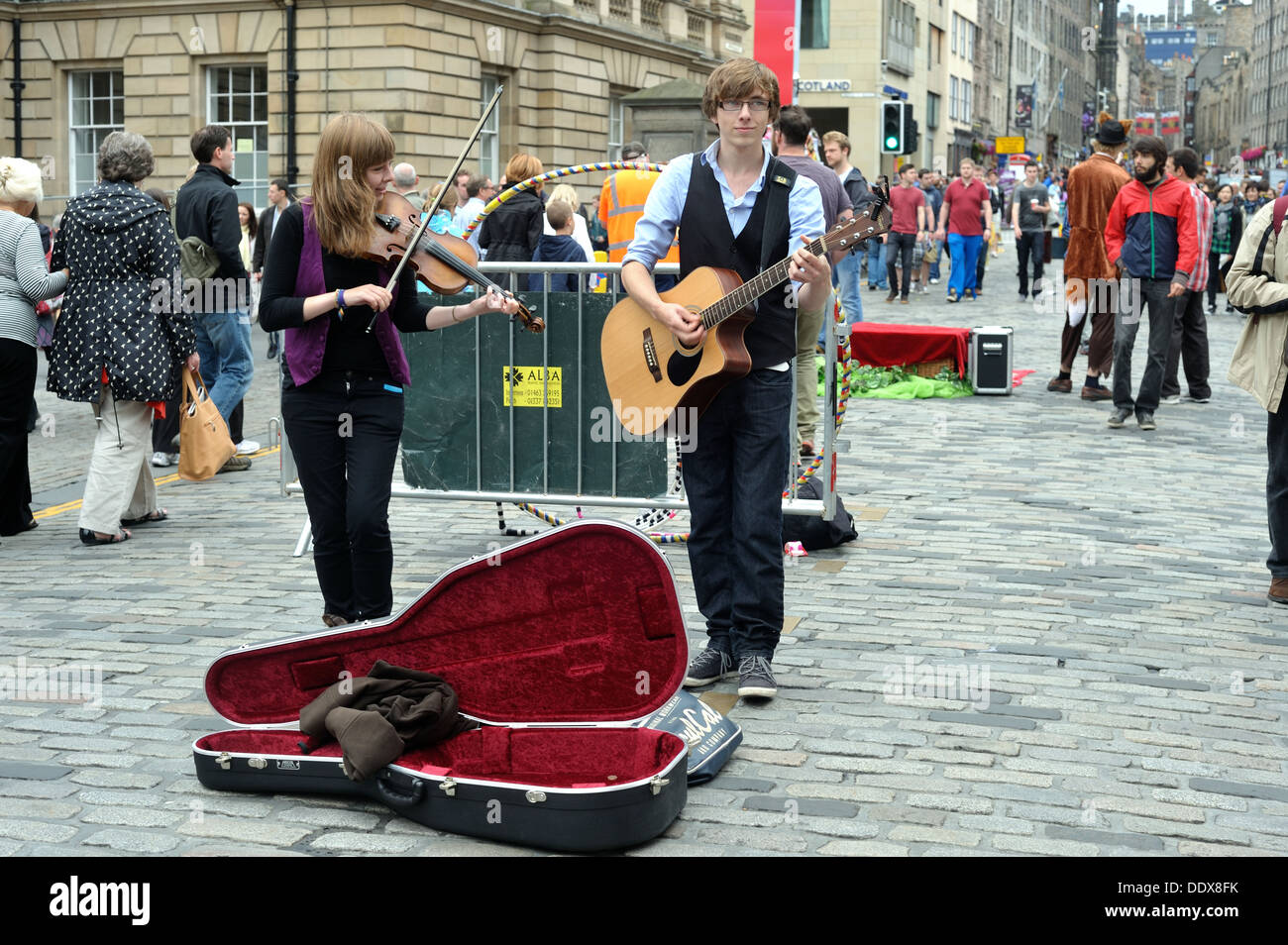 Edinburgh Fringe Festival Stock Photo - Alamy
