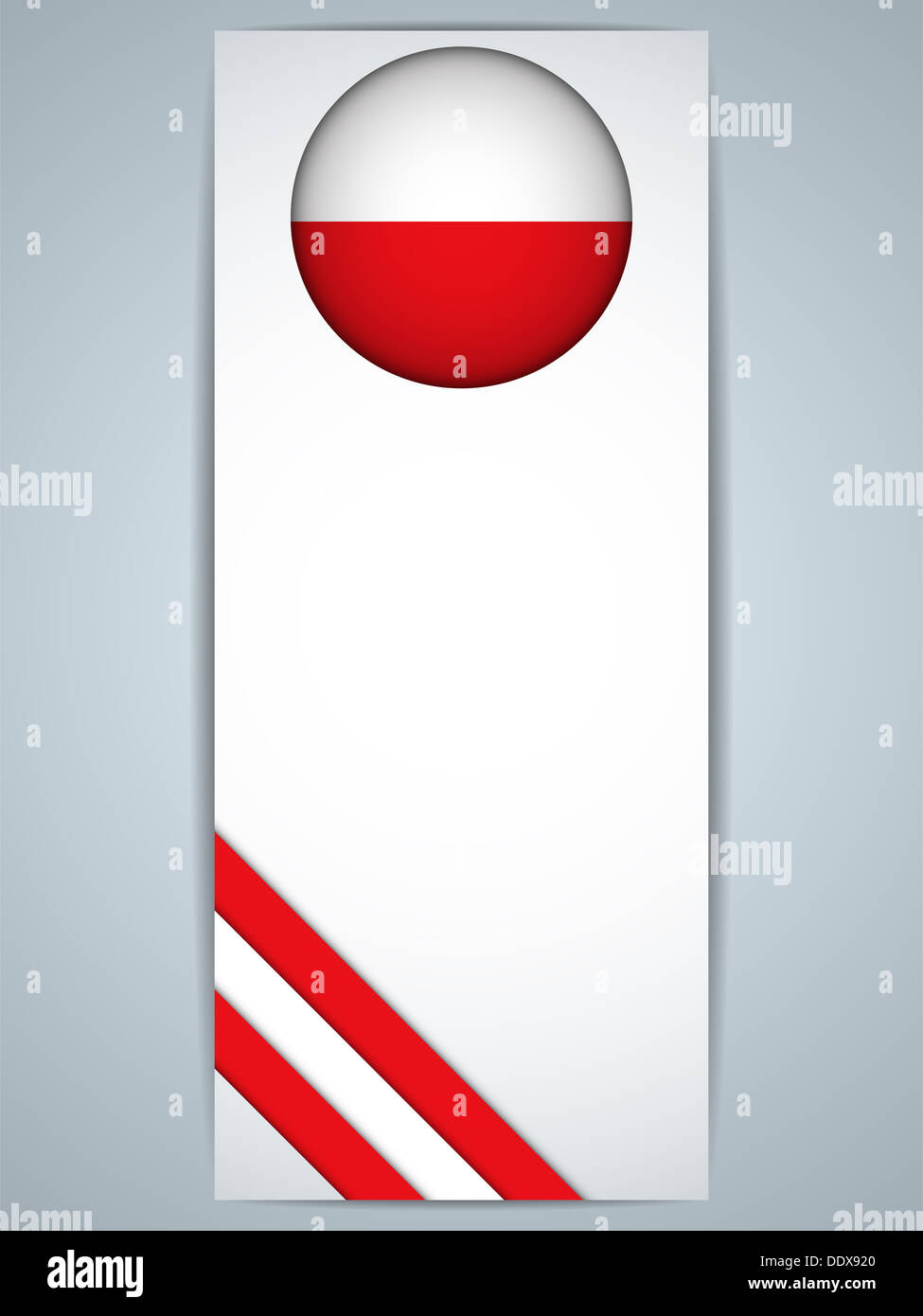 Vector - Poland Country Set of Banners Stock Photo - Alamy
