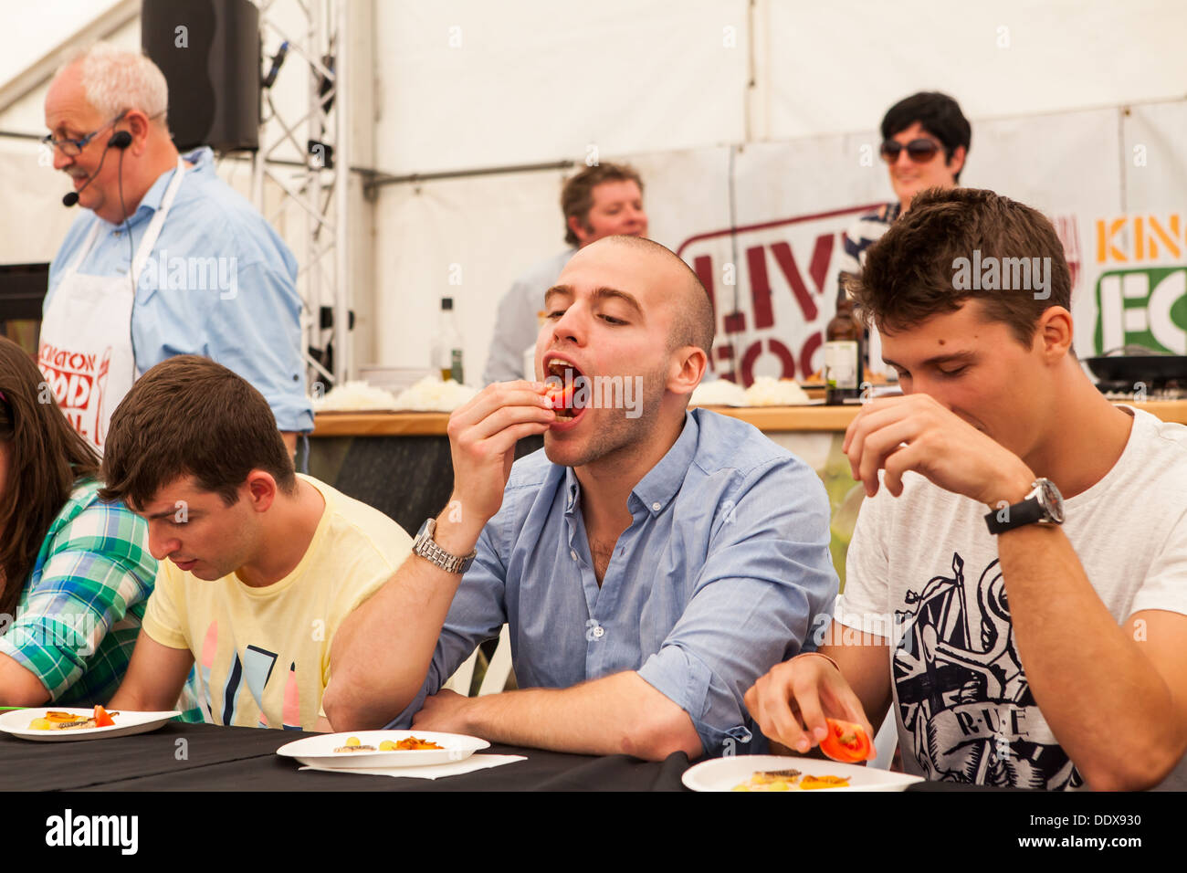 Extreme Food Challenge Kingston 2013 Stock Photo - Alamy