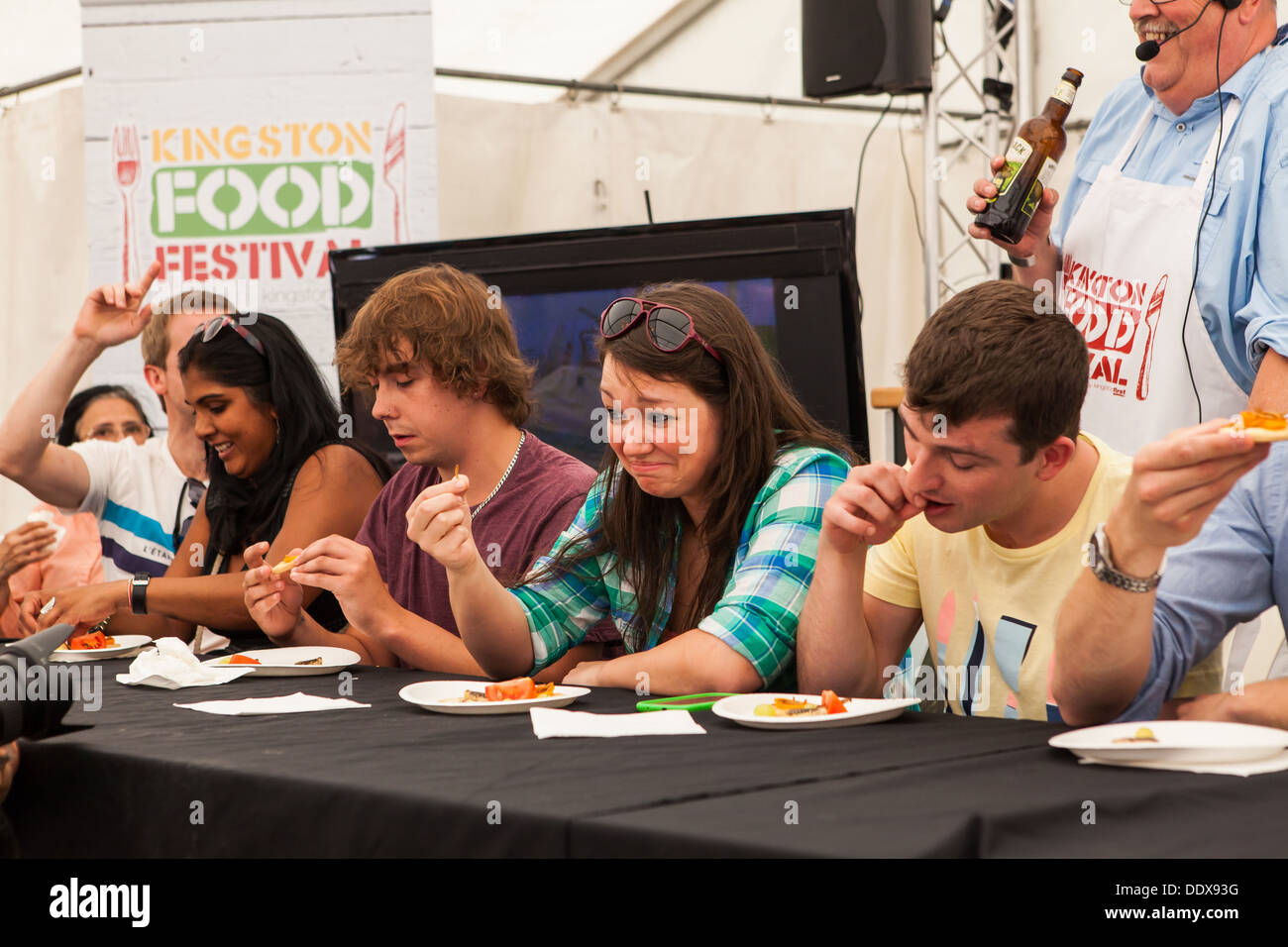 Extreme Food Challenge Kingston 2013 Stock Photo - Alamy