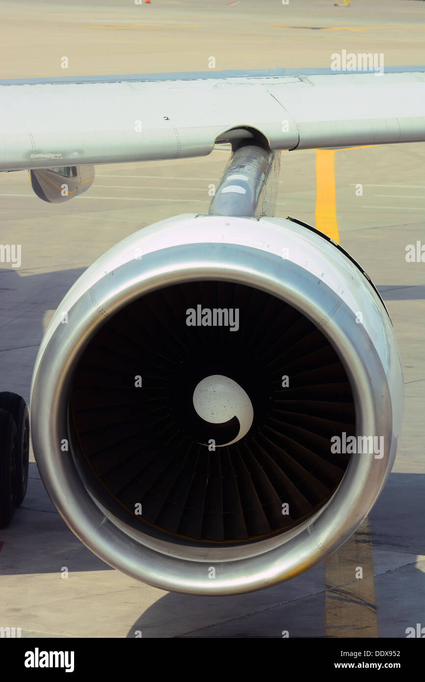 Jet engine, Technology Stock Photo - Alamy