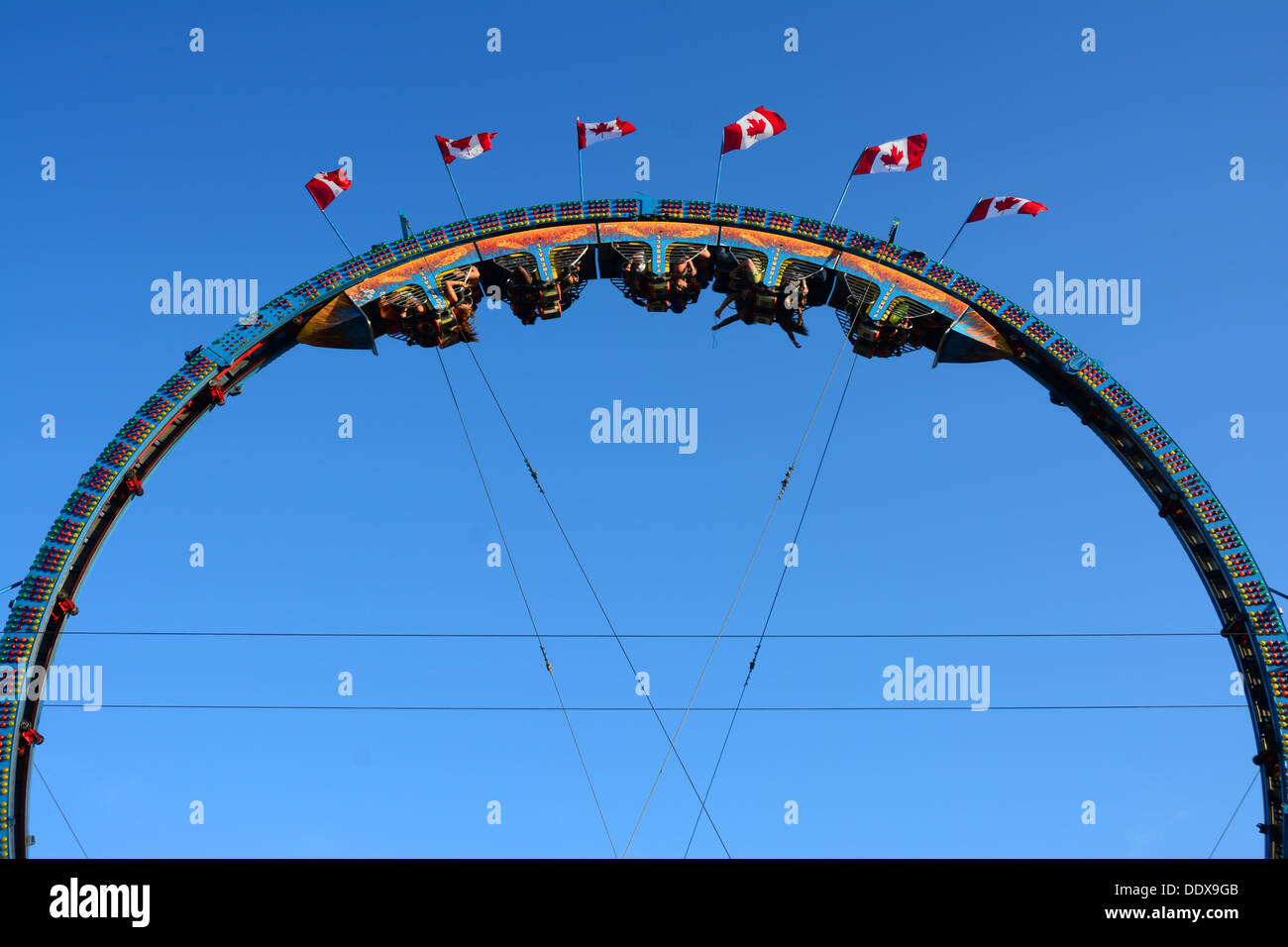 Ride in the CNE, Toronto Stock Photo - Alamy