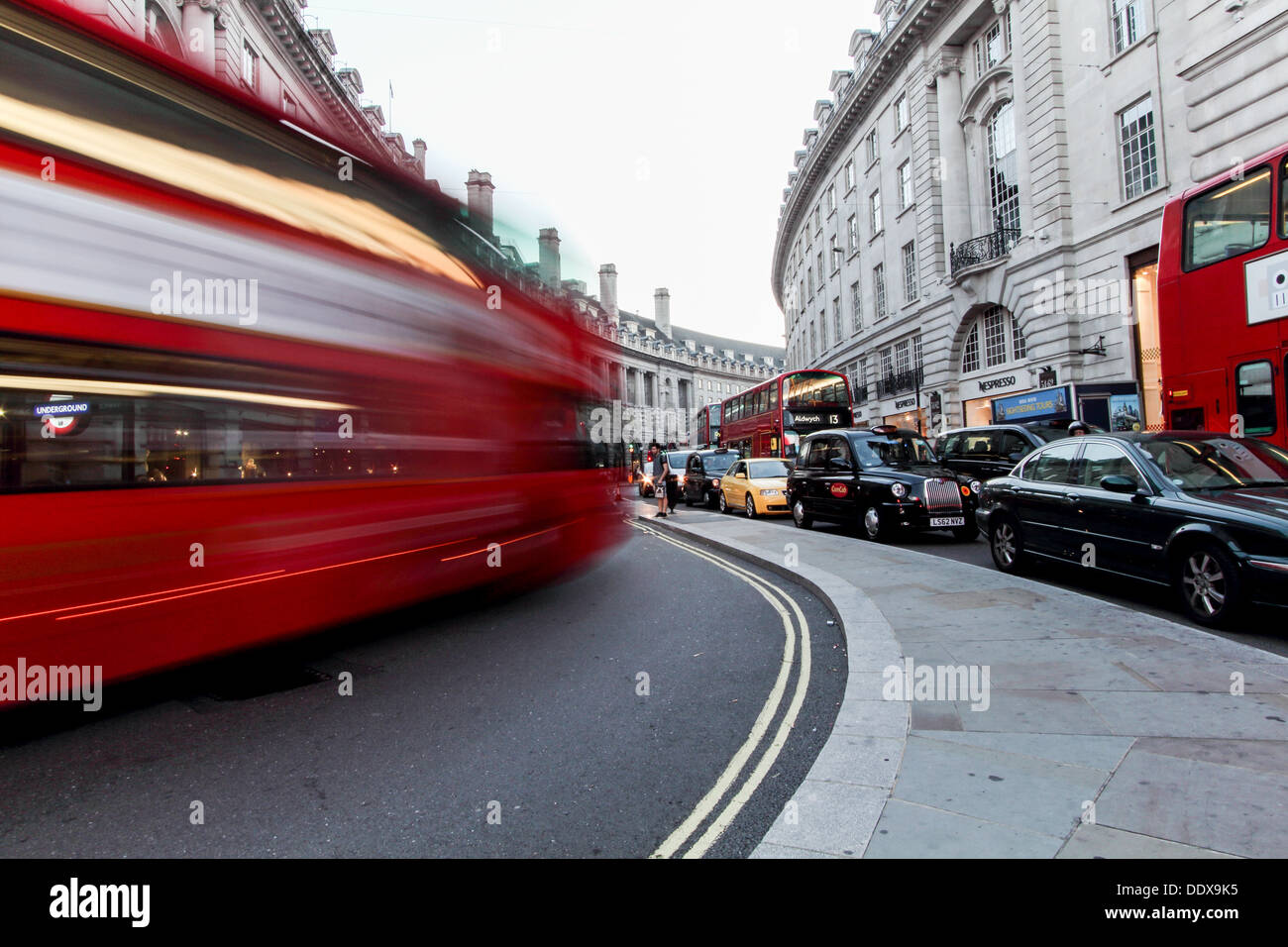 Bus moving at speed hi-res stock photography and images - Alamy