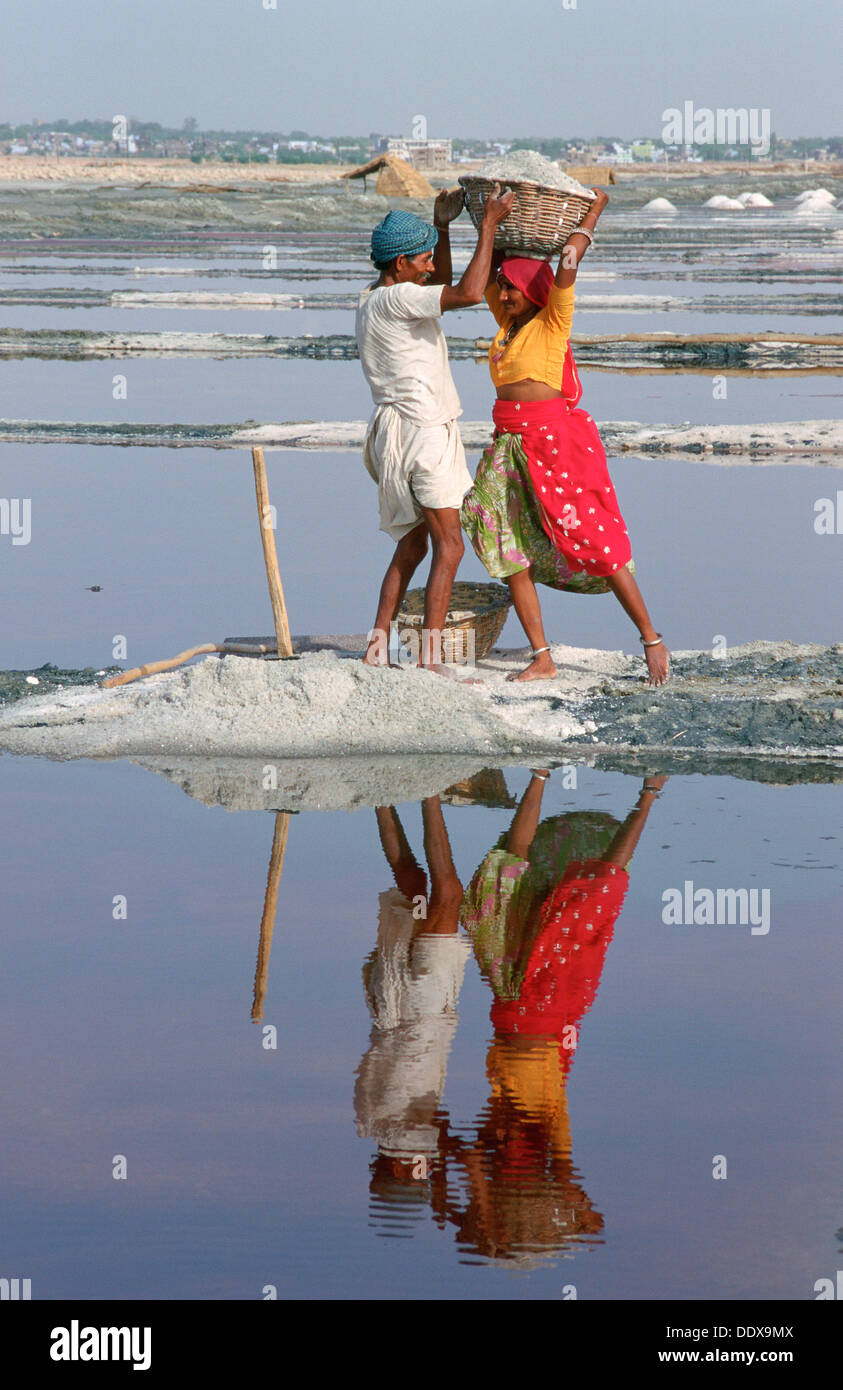 Salt pan india hi-res stock photography and images - Alamy