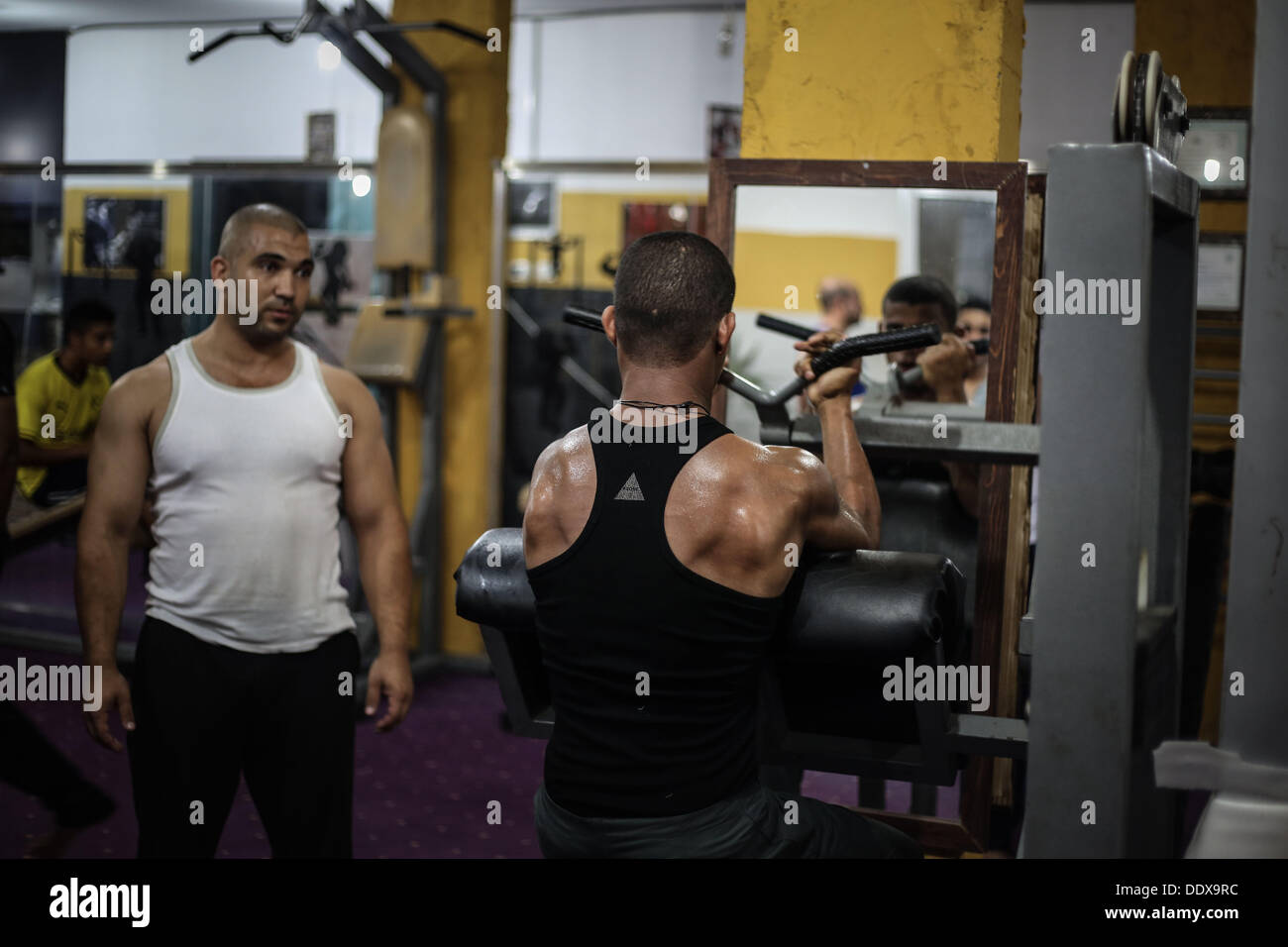 Sept. 7, 2013 - Bureij, Gaza Strip, Palestinian Territory - Palestinian ...