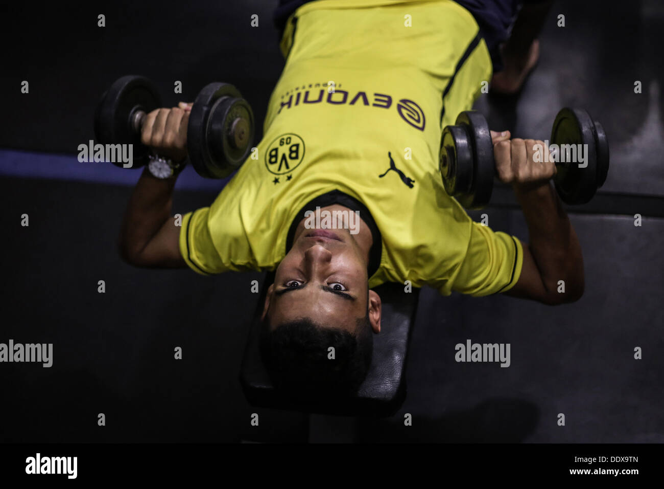 Sept. 7, 2013 - Bureij, Gaza Strip, Palestinian Territory - A ...