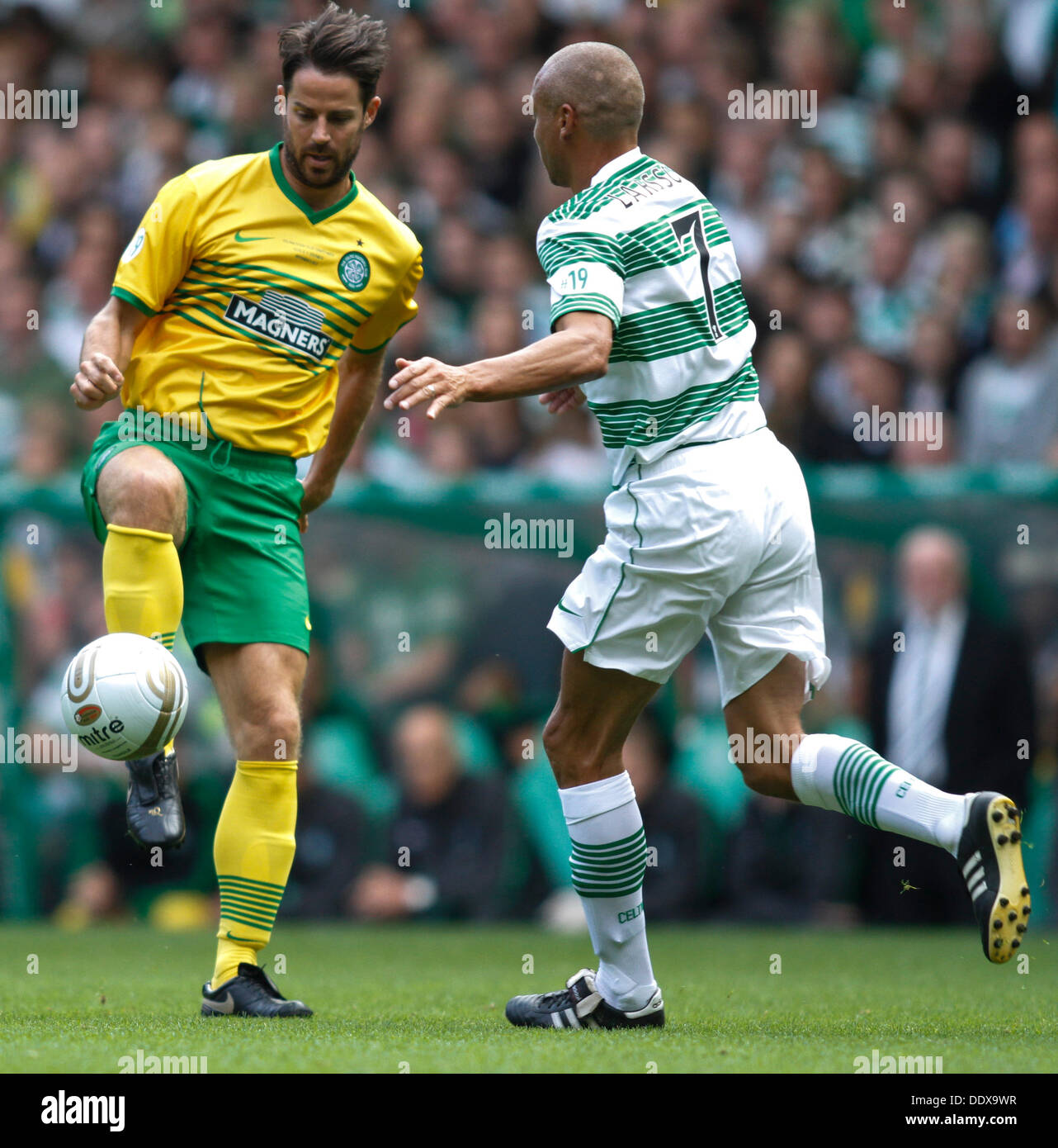 Glasgow celtic larsson hi-res stock photography and images - Alamy