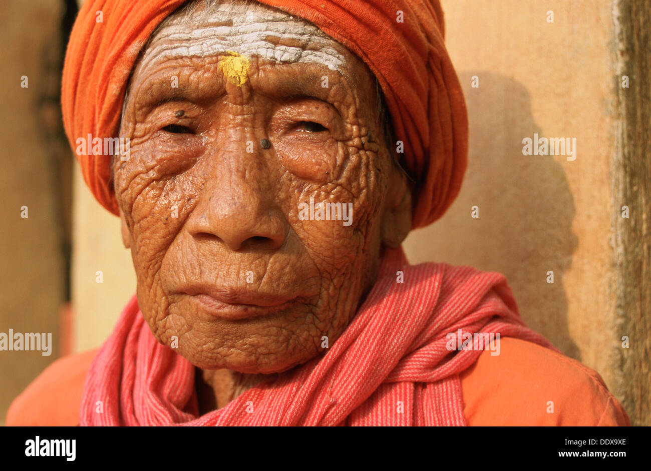 Female hindu ascetic ( sadhvi) ( Nepal Stock Photo - Alamy