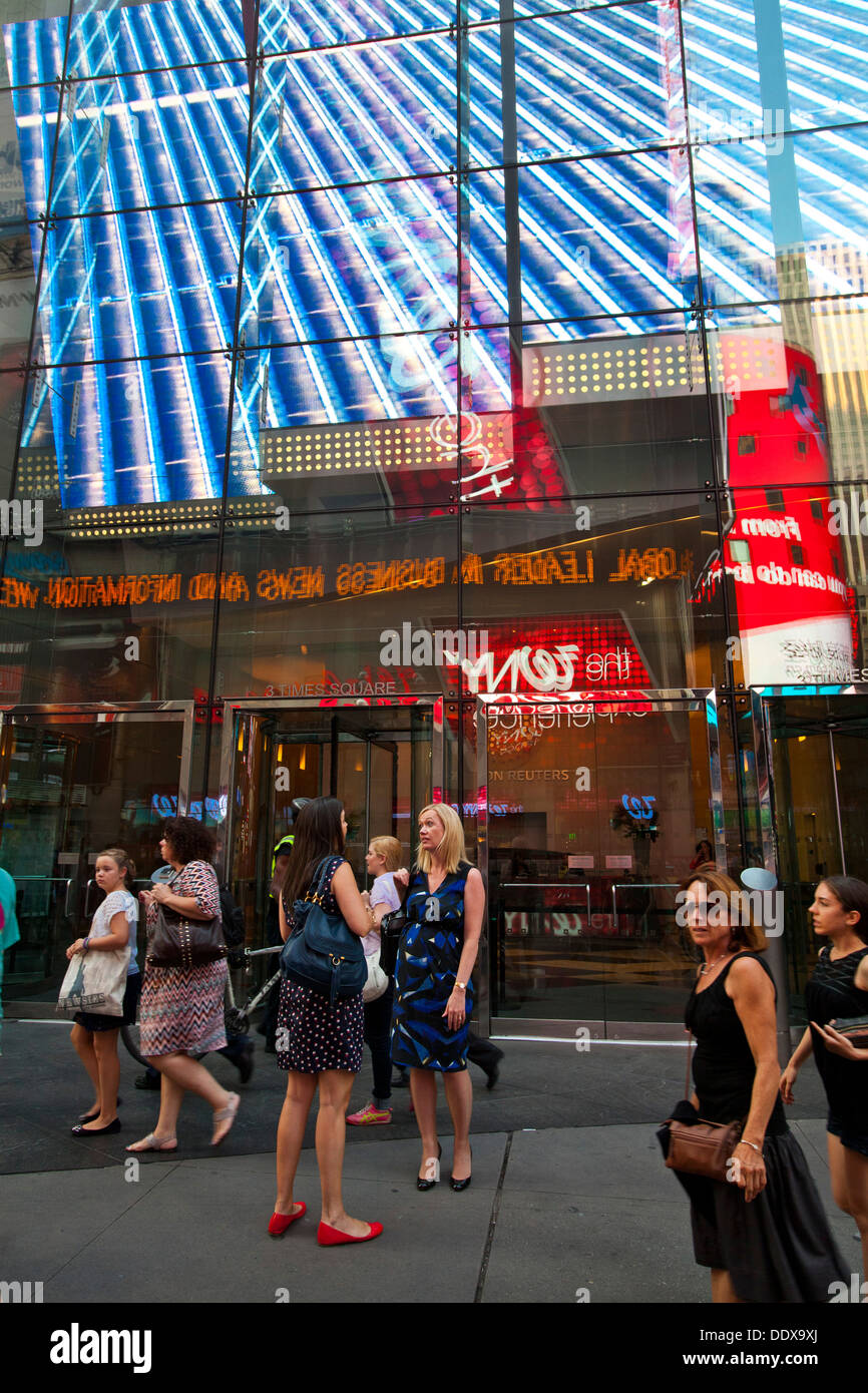 rush hour, Manhattan, New York, United States of America Stock Photo ...