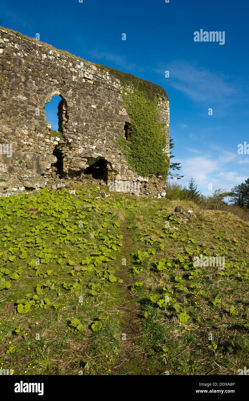 Aros Castle on the Isle of Mull Stock Photo - Alamy