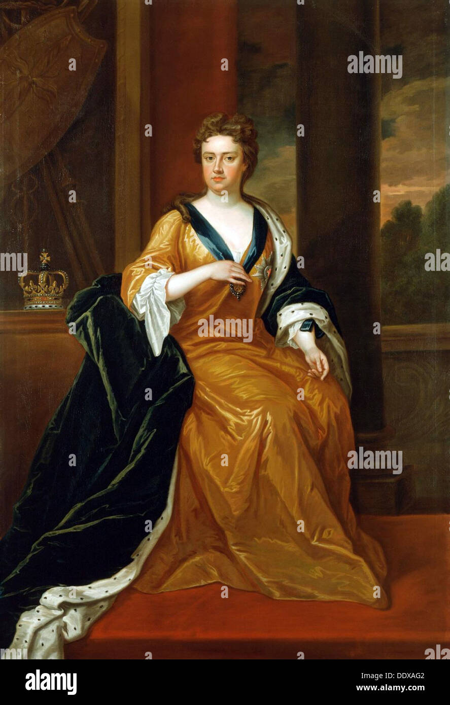 Queen anne portrait hi-res stock photography and images - Alamy