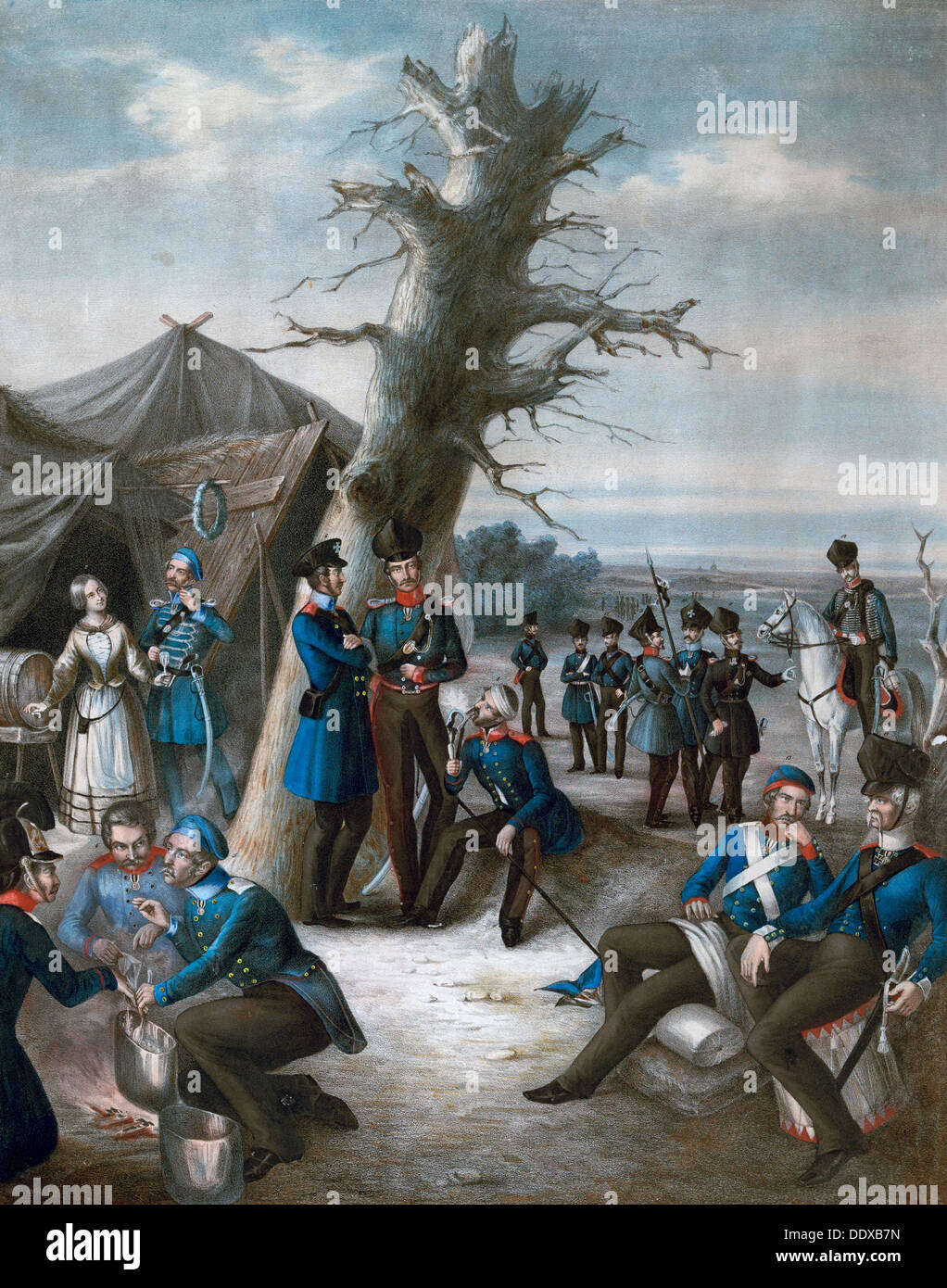 Prussian army of the 19th century hi-res stock photography and images ...