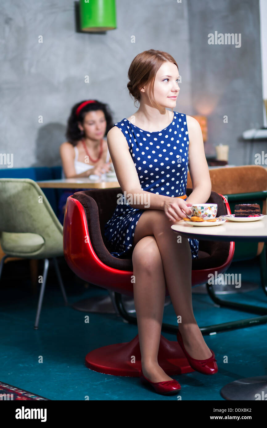 Spotted dress hi-res stock photography and images - Alamy