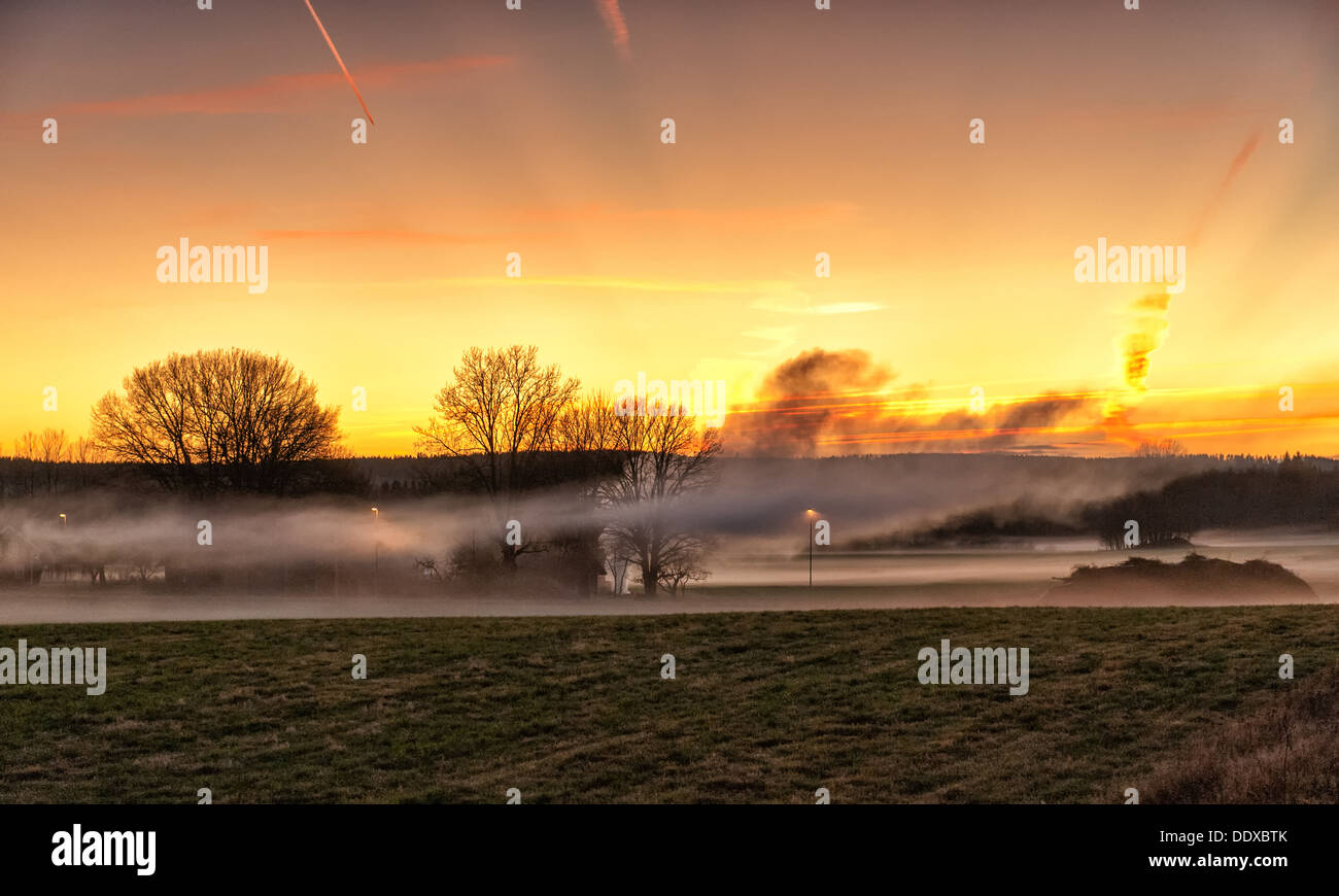 Glorious November morning Stock Photo - Alamy