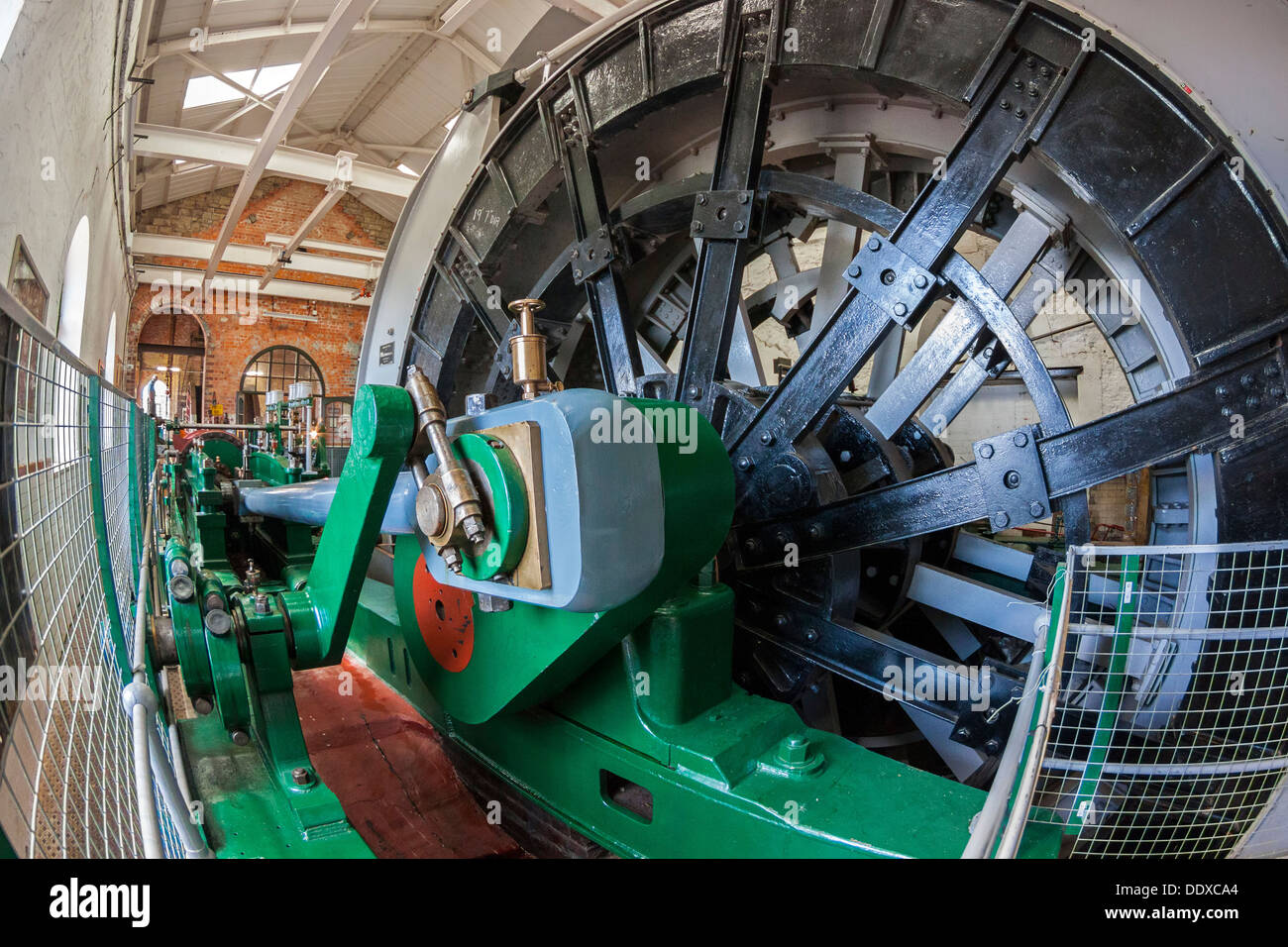 The North Winding Engine, Pleasley Colliery, Derbyshire Stock Photo - Alamy