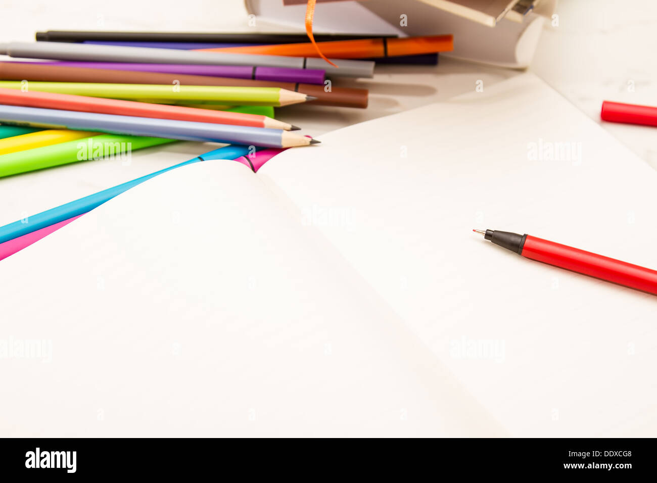 Studying and doing homework Stock Photo - Alamy