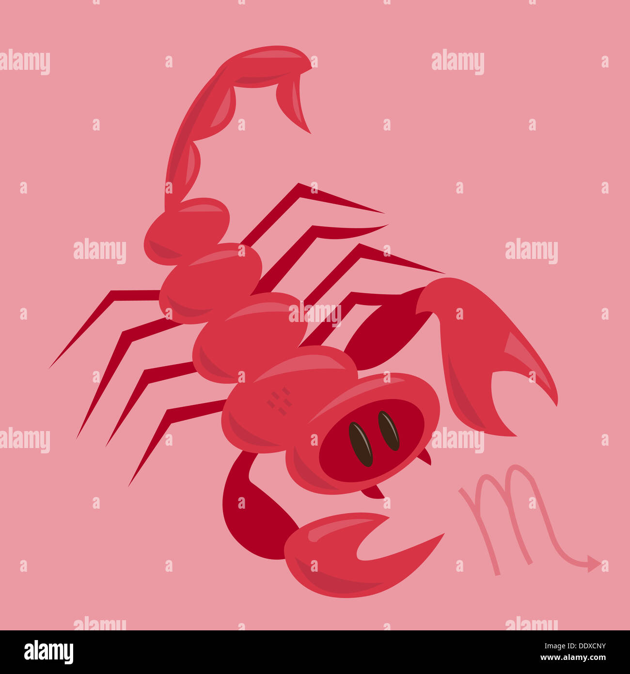 Scorpio symbol Zodiac Sign illustration. Horoscope, Star Sign, The ...
