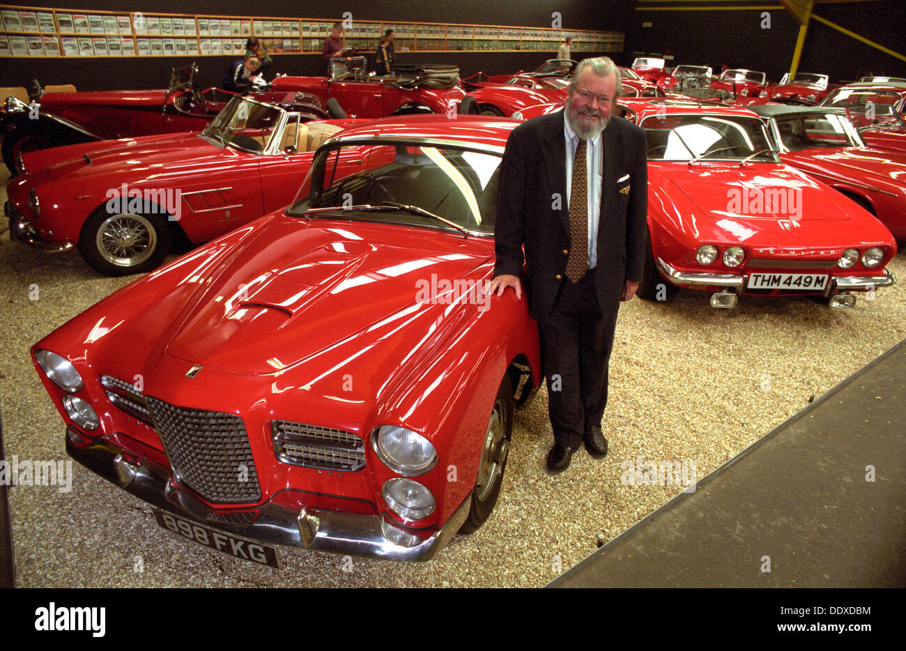 John Haynes at Haynes Motor Museum Stock Photo - Alamy