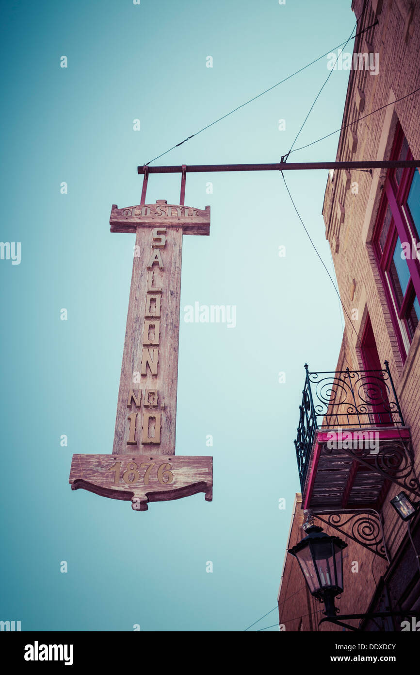 Deadwood south dakota sign hi-res stock photography and images - Alamy