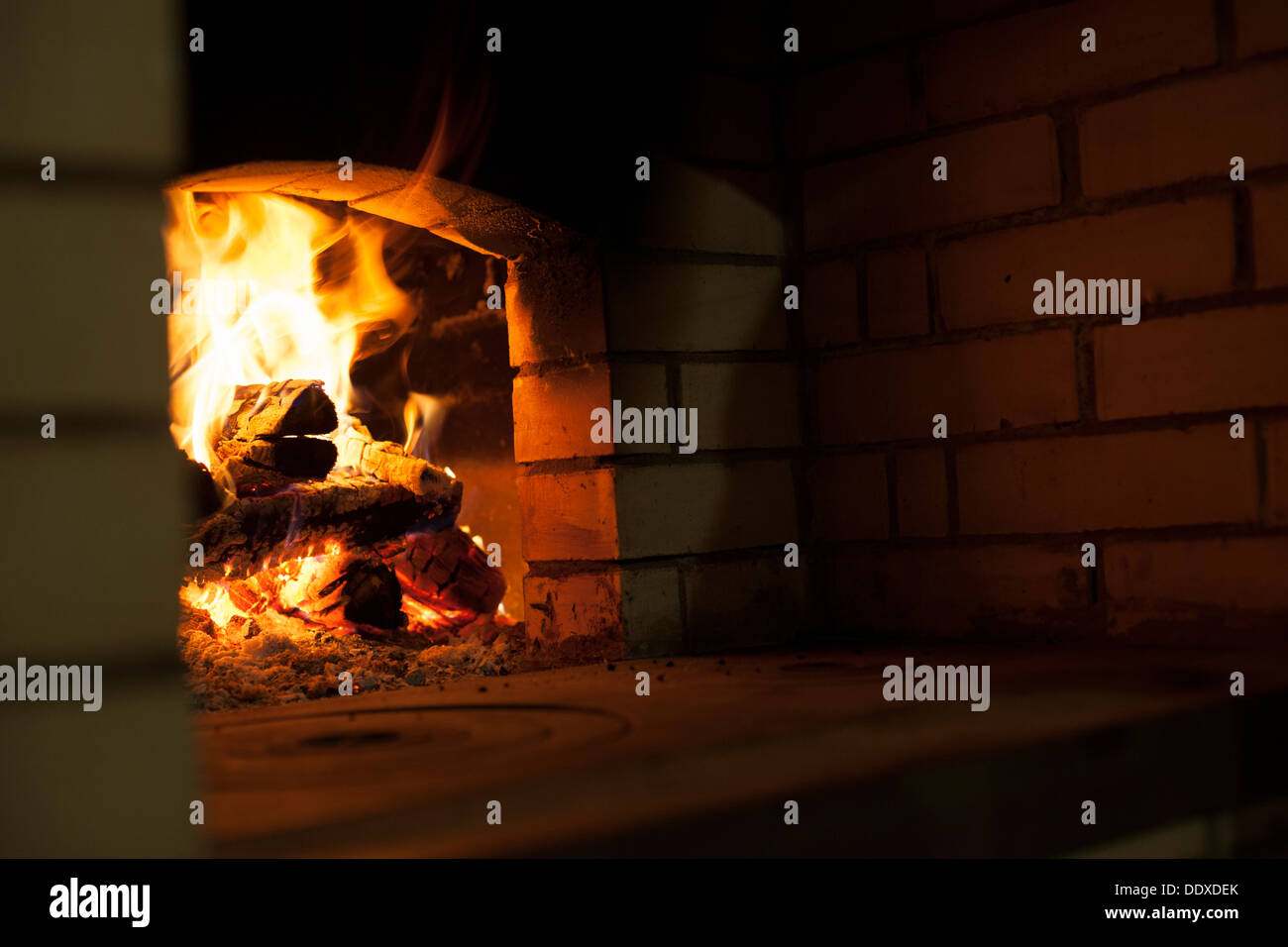 A traditional Russian wood fire oven Stock Photo - Alamy