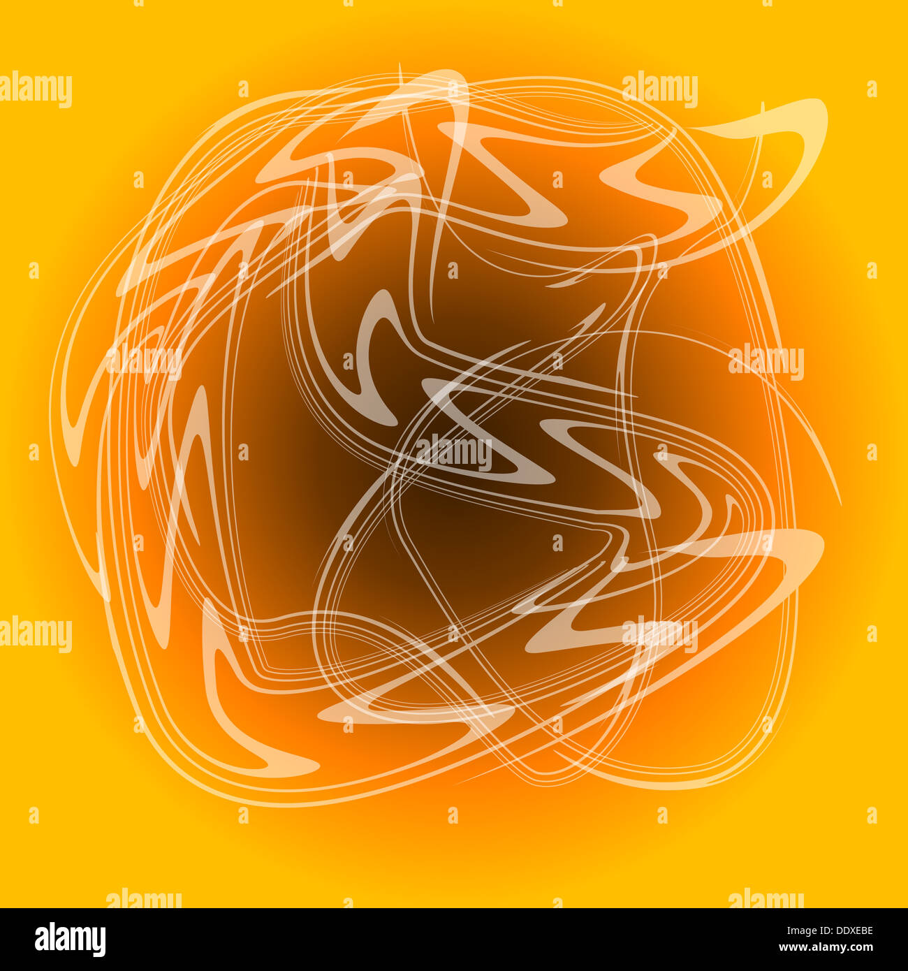 Abstract white smoke on orange vector background Stock Photo - Alamy