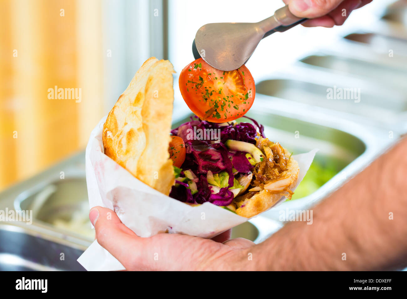 Fast food kebab shop hi-res stock photography and images - Alamy