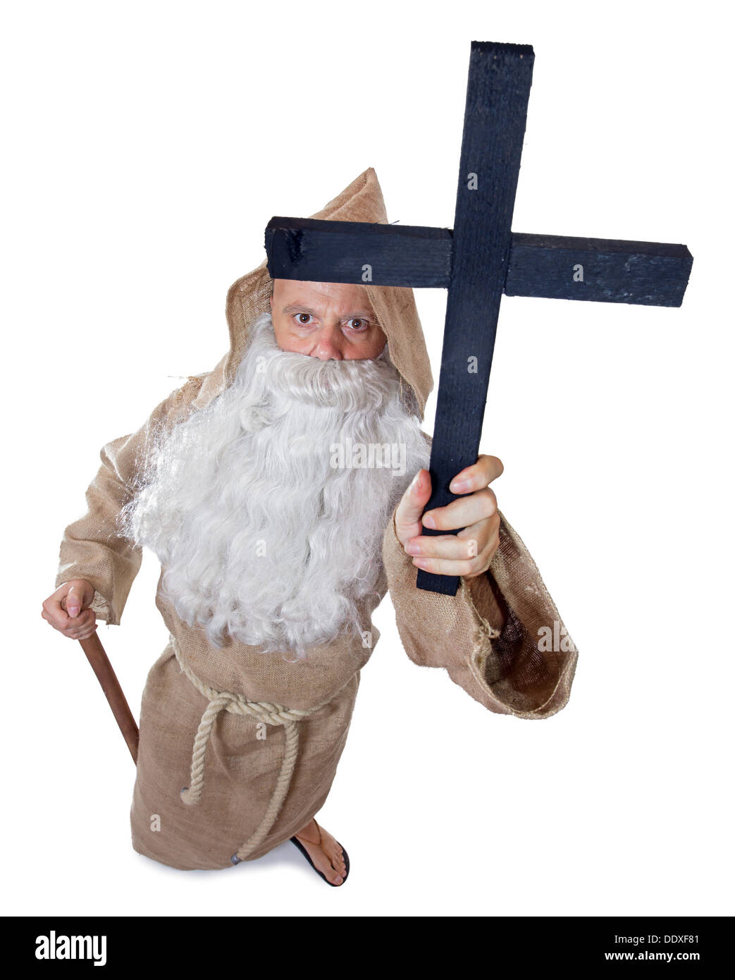 Monk crucifix Cut Out Stock Images & Pictures - Alamy