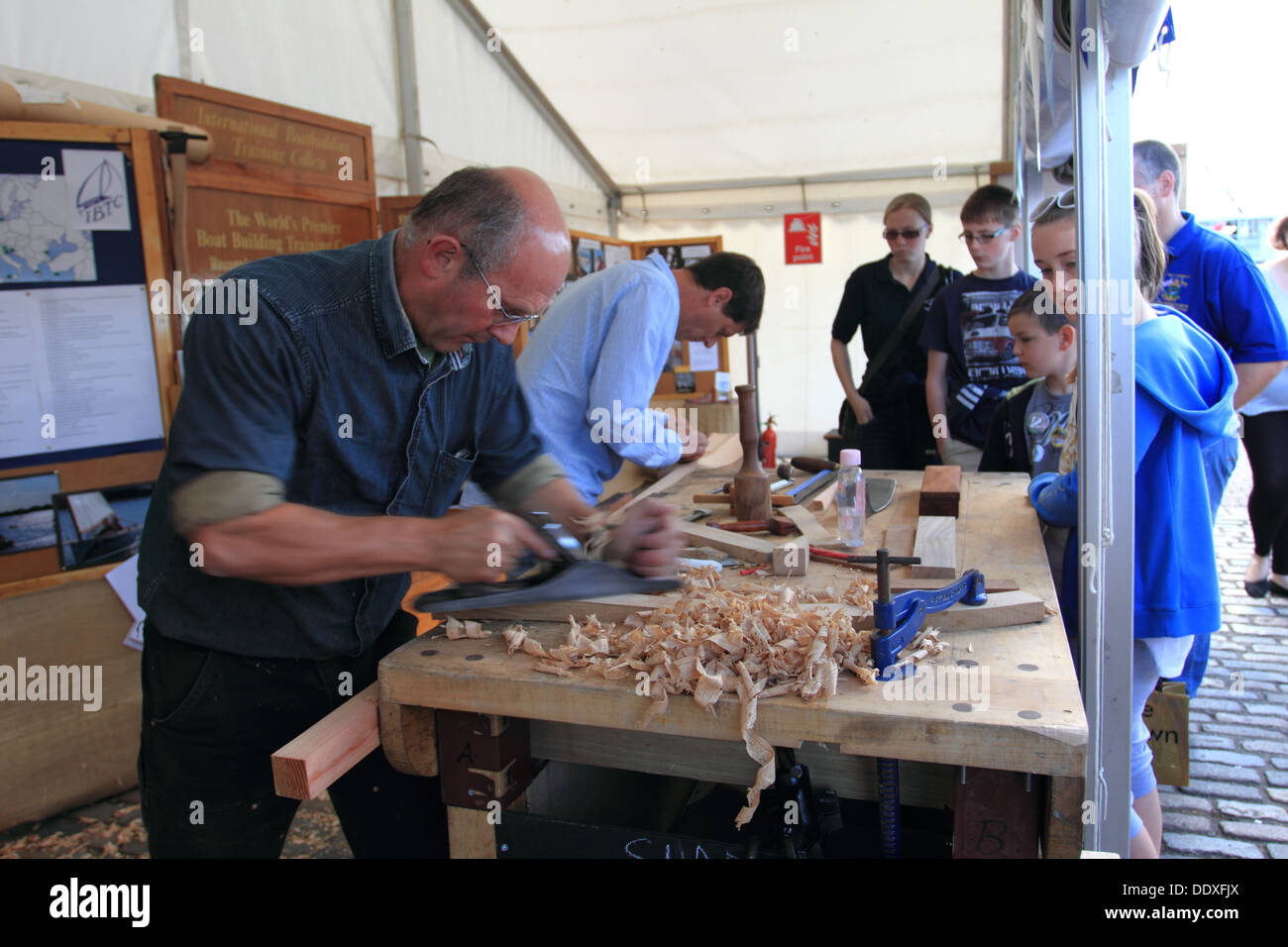 international boatbuilding training college, demonstration workshop ...