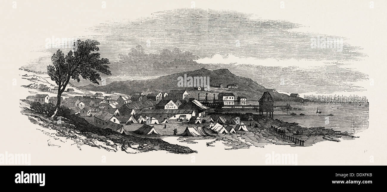 SAN FRANCISCO, FROM THE SOUTH WEST, UNITED STATES OF AMERICA, 1850 ...