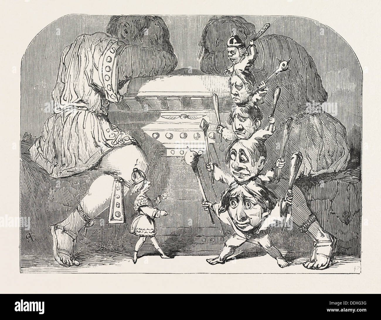 CHRISTMAS PANTOMIMES: SADLER'S WELLS. SCENE FROM THE PANTOMIME OF ...