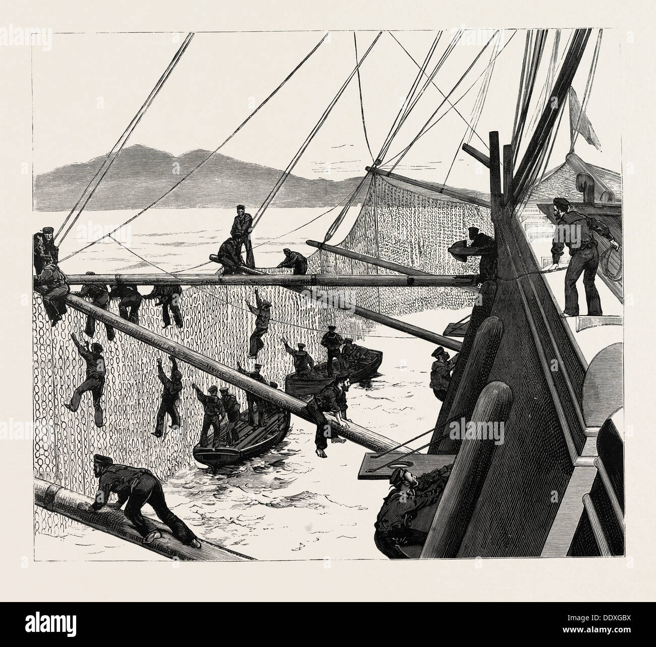 Torpedo nets hi-res stock photography and images - Alamy