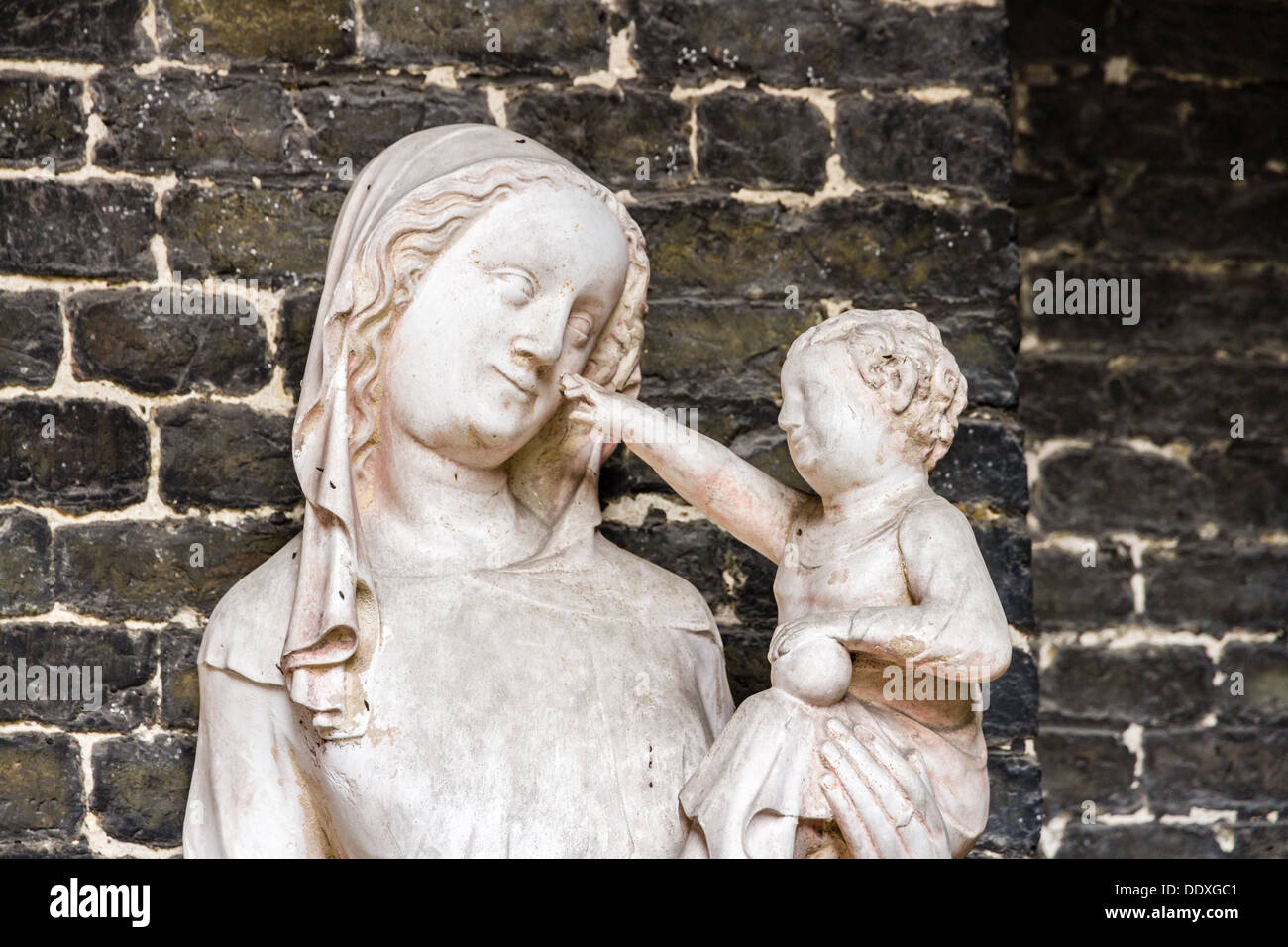 Mother Mary Statue Face