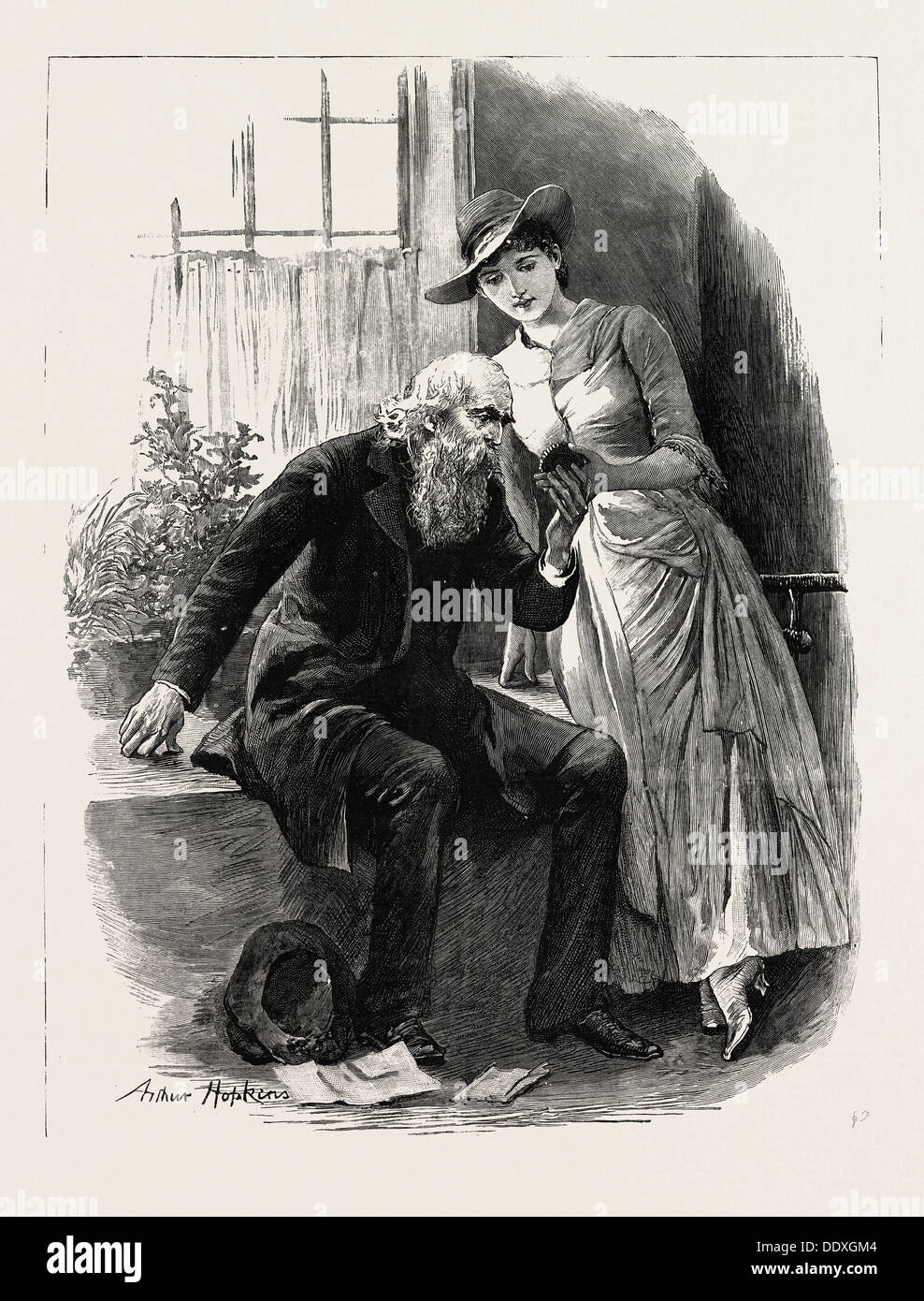 FIRST PERSON SINGULAR, DRAWN BY ARTHUR HOPKINS Stock Photo - Alamy