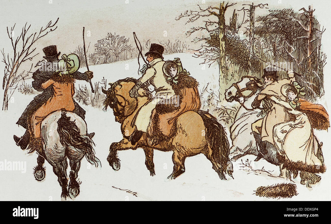 Horseriding 19th century hi-res stock photography and images - Alamy