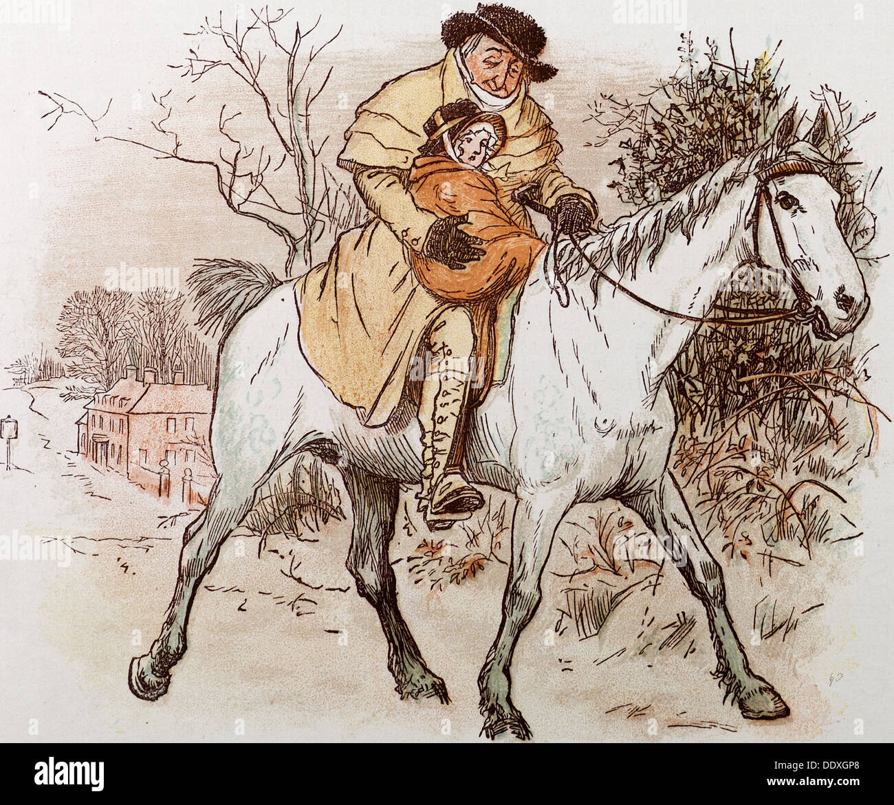 Horseriding 19th century hi-res stock photography and images - Alamy