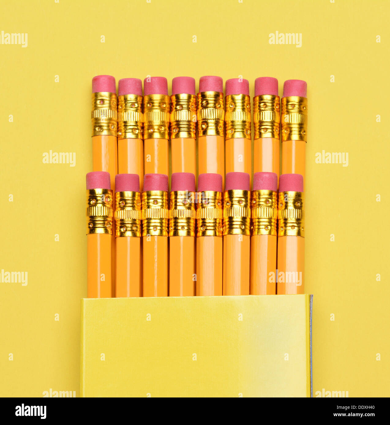 Box of pencils hi-res stock photography and images - Alamy