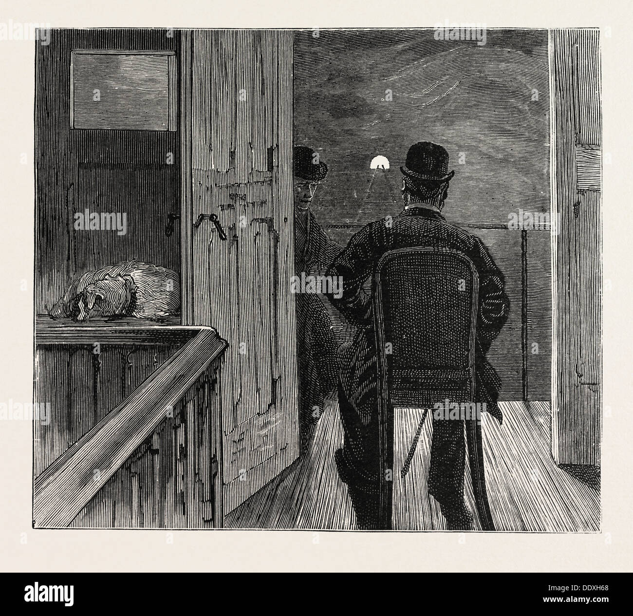 THE PRINCE OF WALES IN NORWAY: THE PRINCE IN ONE OF THE TUNNELS OF THE ...