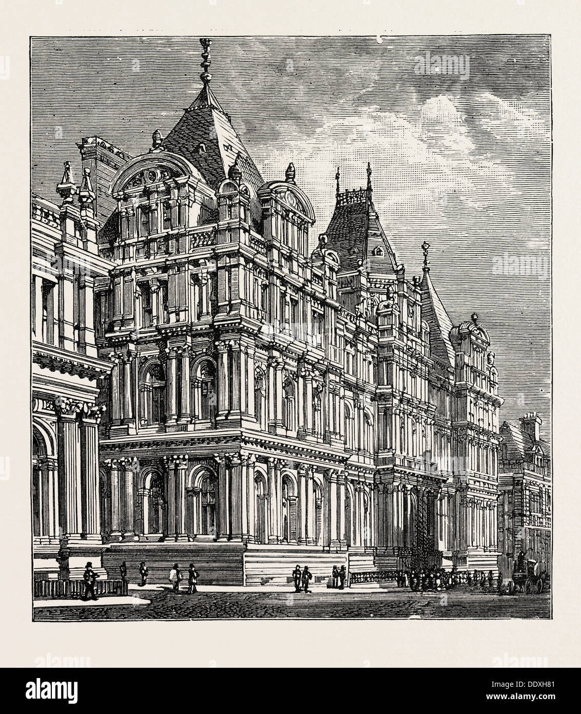 LEEDS, THE NEW MUNICIPAL BUILDINGS, UK Stock Photo - Alamy