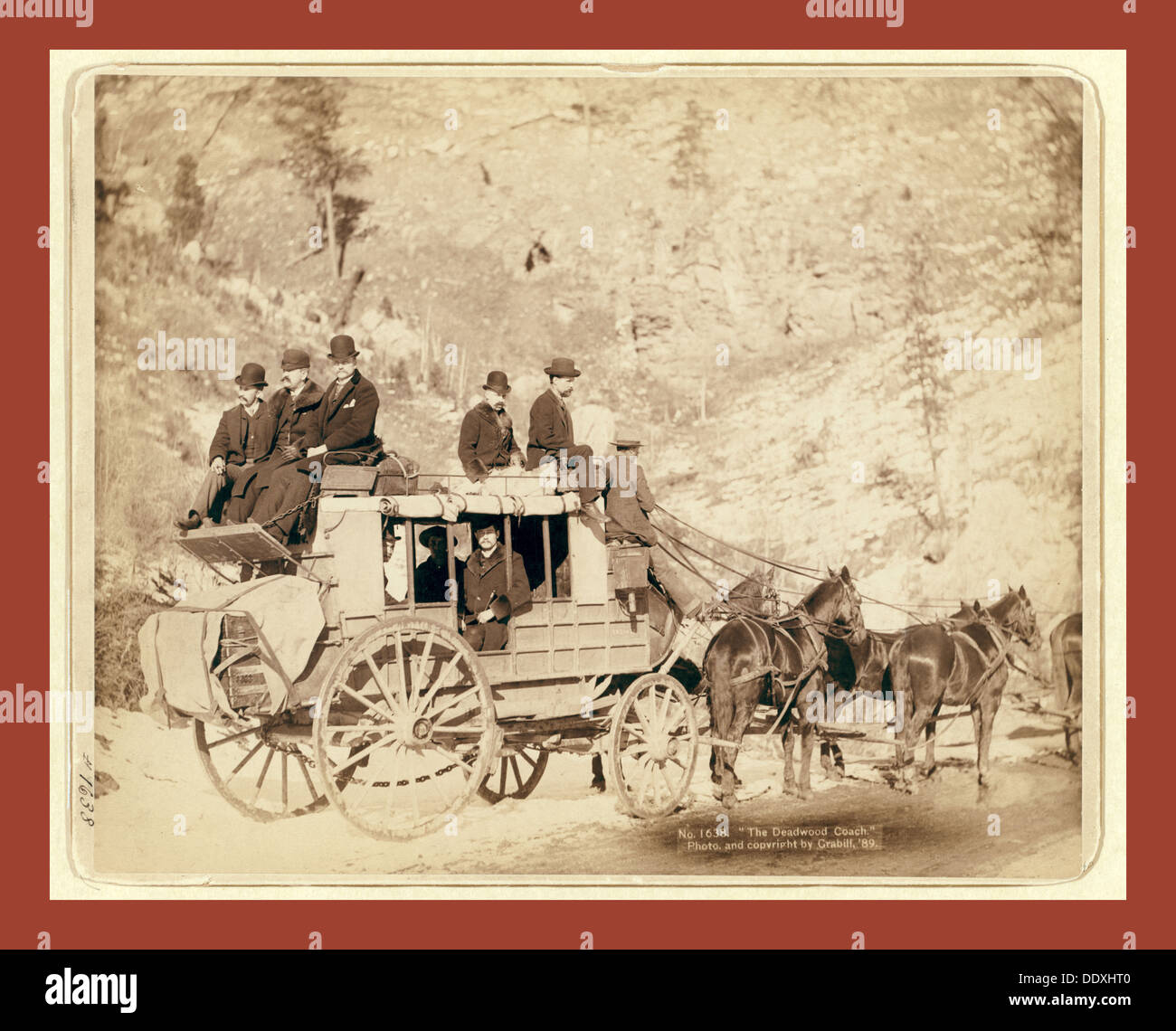 The deadwood coach hi-res stock photography and images - Alamy