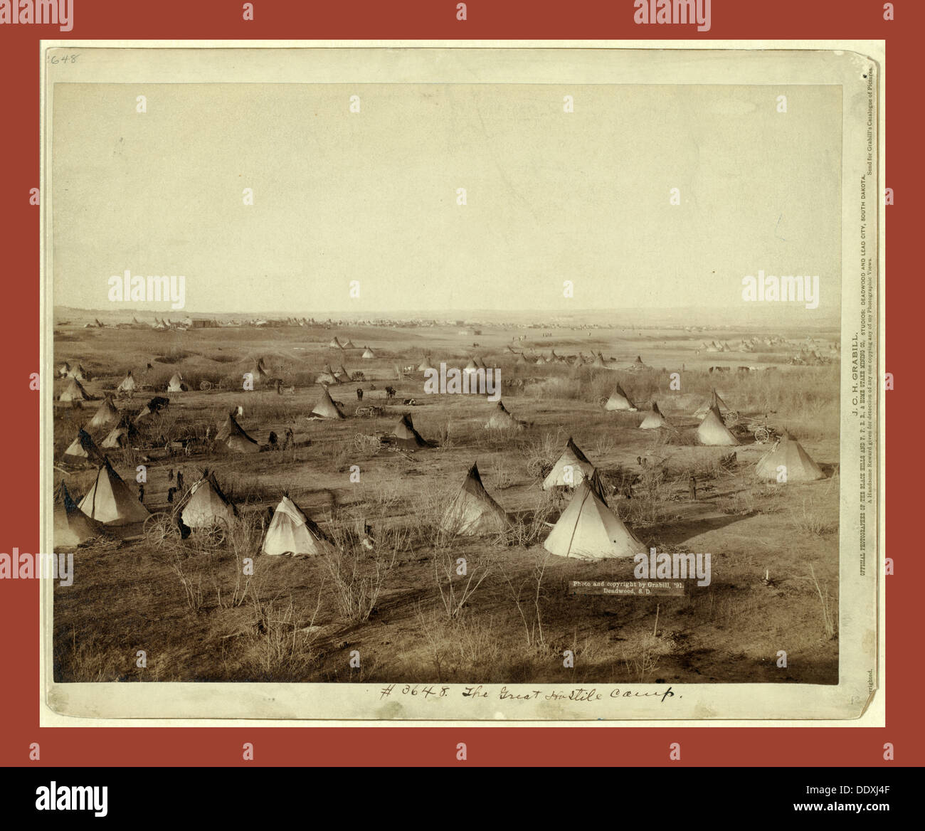 The Great Hostile Camp, John C. H. Grabill was an american photographer ...