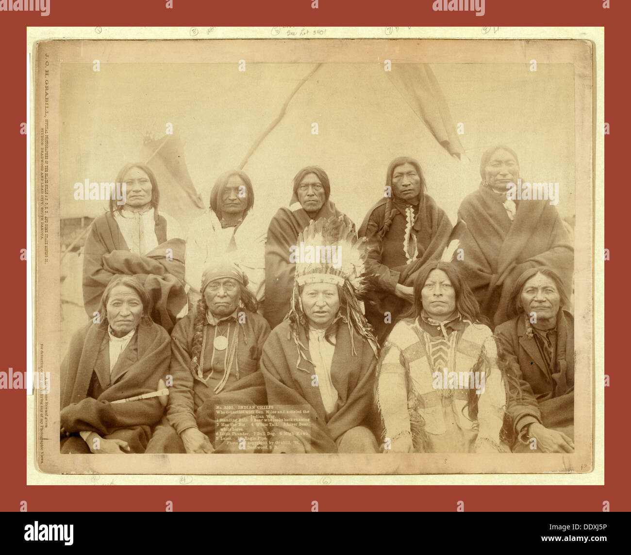 Indian chiefs hi-res stock photography and images - Alamy