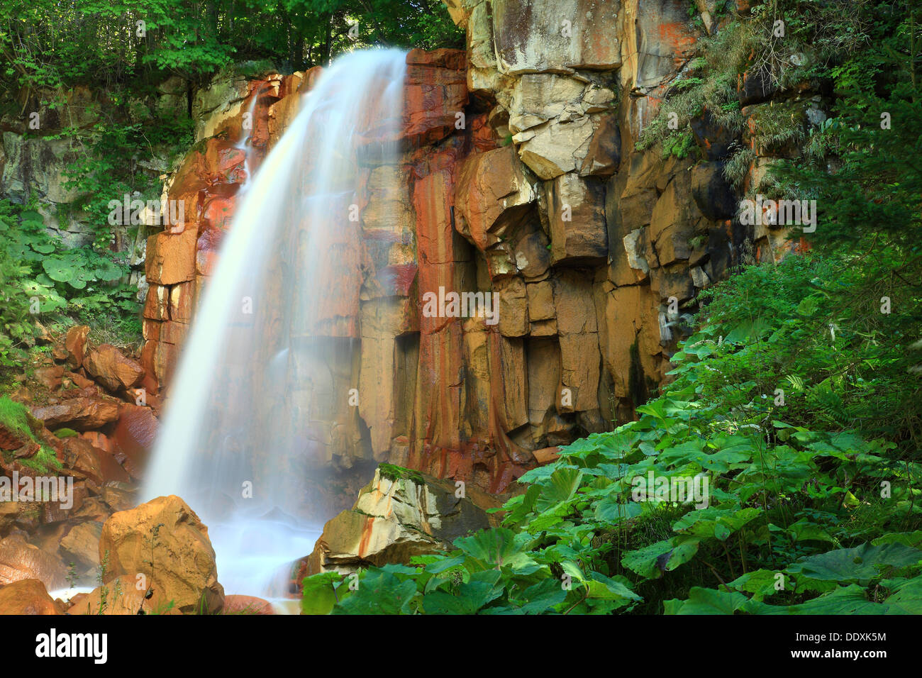 Shirafuji waterfall, Hokkaido Stock Photo - Alamy