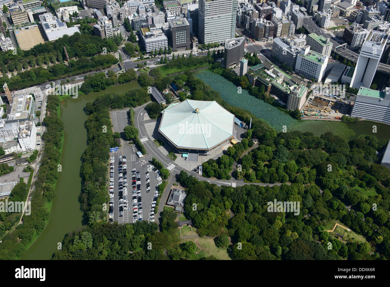 Nippon Budokan: Tokyo, Japan: Aerial view of proposed venue for the ...