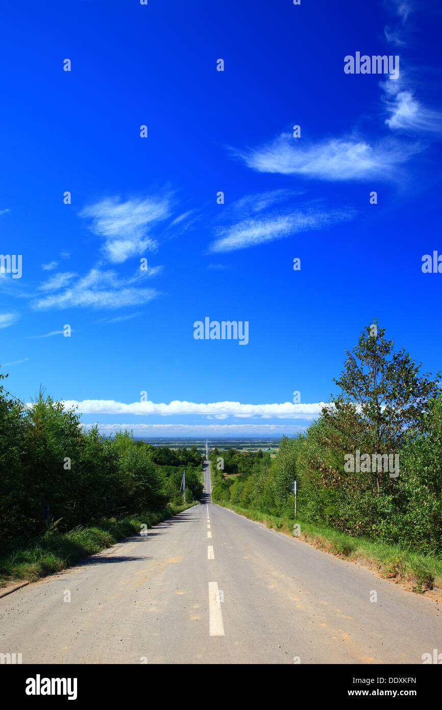 Slope sloping road hi-res stock photography and images - Alamy