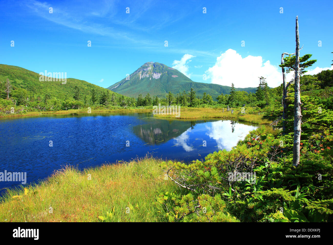 Mount Rausu, Hokkaido Stock Photo - Alamy