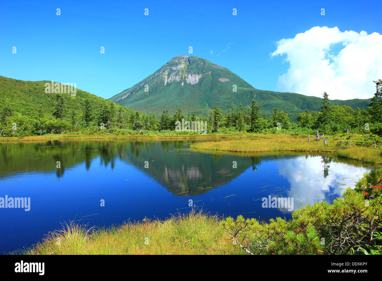 Mount Rausu, Hokkaido Stock Photo - Alamy