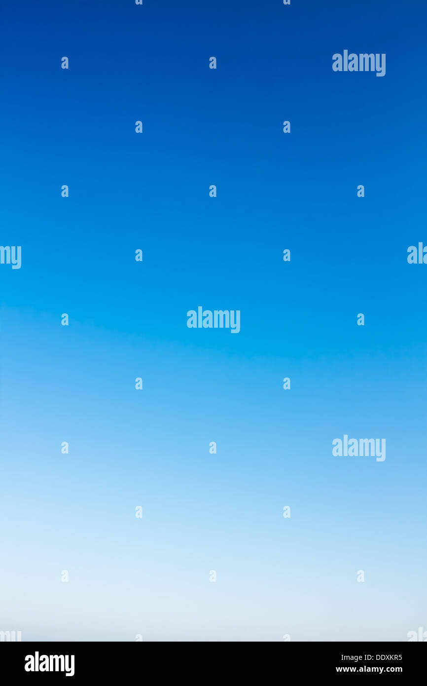 Natural Blue Sky Background. Beautiful Clear Sky Texture Stock Photo ...