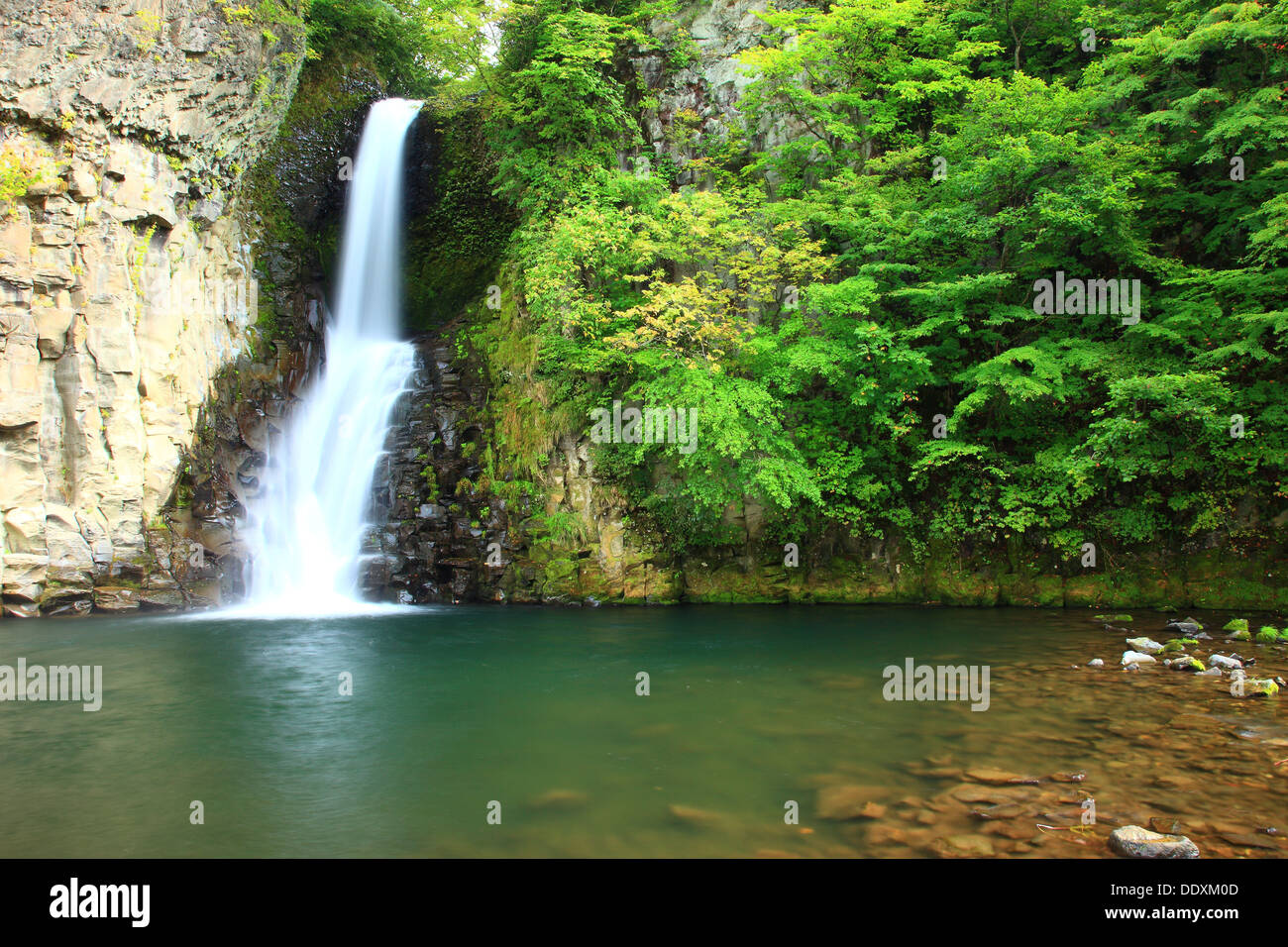 Choshi waterfall, Akita Prefecture Stock Photo - Alamy
